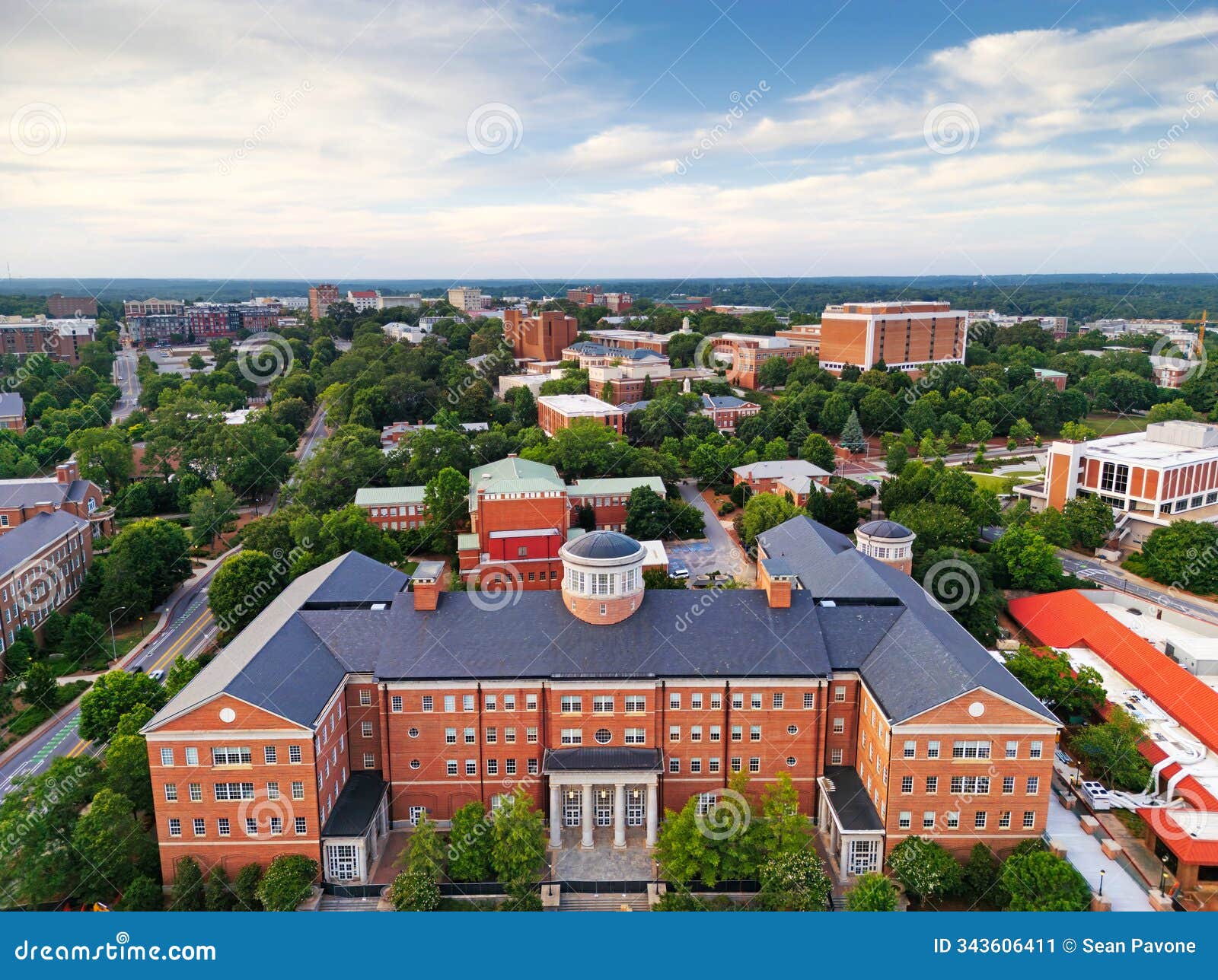 Athens, Georgia, USA at the University of Georgia Stock Image - Image ...