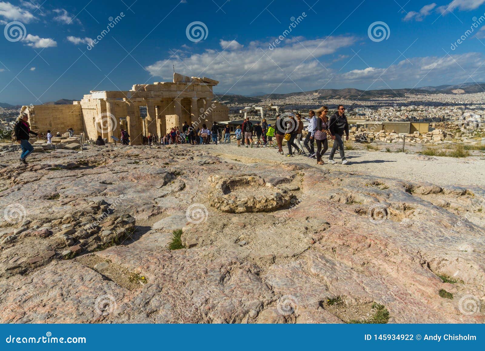 Editorial, Acropolis Propylea at the Acropolis in Athens Editorial ...