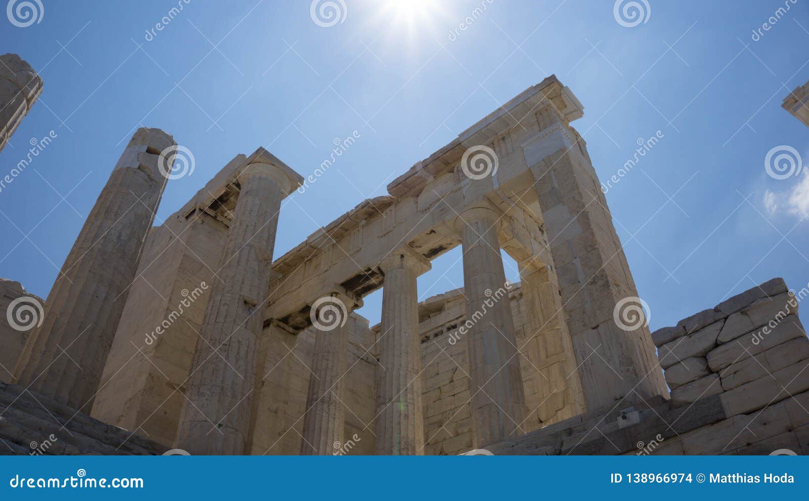 ATHENS GREECE - Akropolis Building Stock Photo - Image of column ...