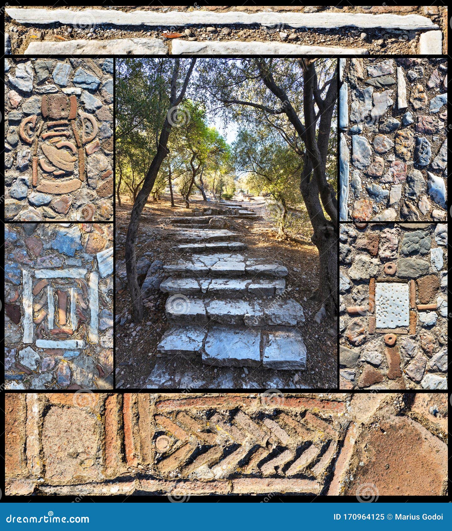 Athens Greece stock image. Image of urban, path, greeceancient - 170964125