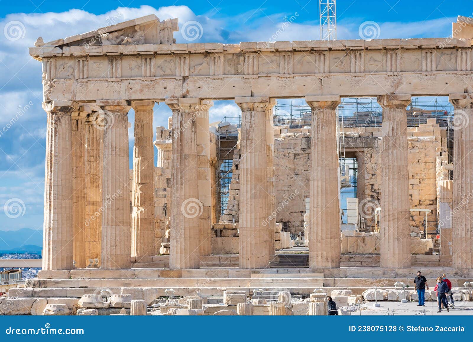 ATHENS, GREECE, 12 DECEMBER 2021 the Parthenon Stock Photo - Image of ...