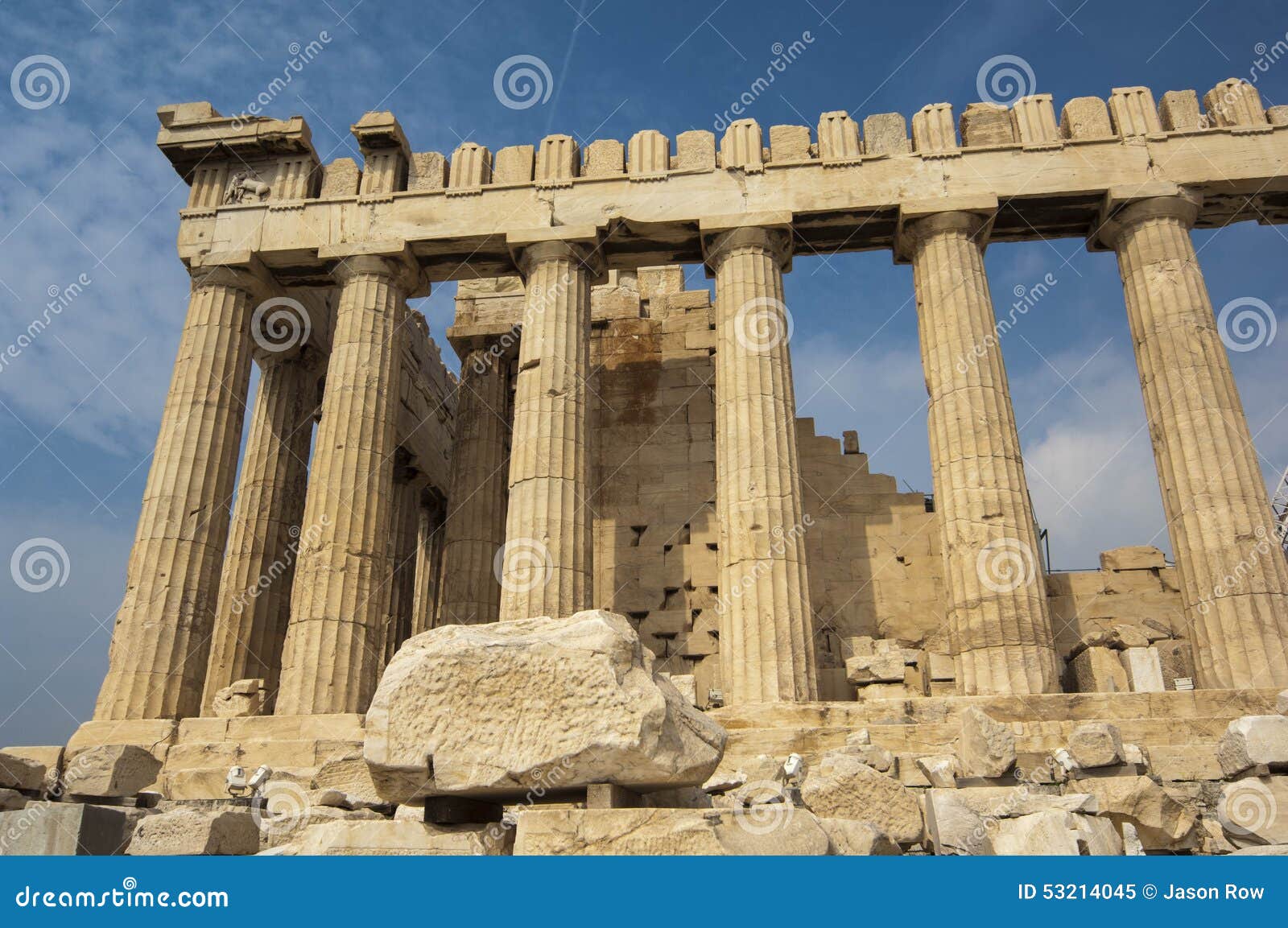 ATHENS/GREECE il Partenone immagine editoriale. Immagine di colonna ...