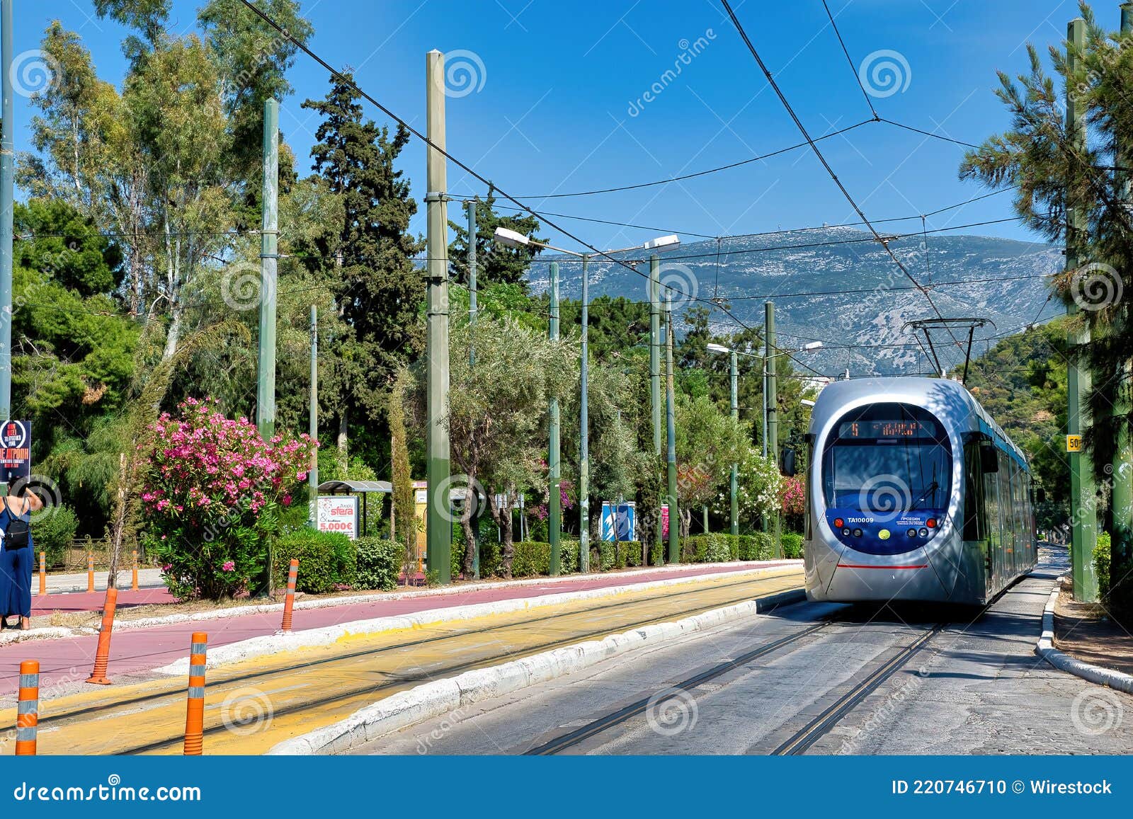 The Modern Tram Network of Athens, Athens, Greece. 5-12-2021 Editorial ...