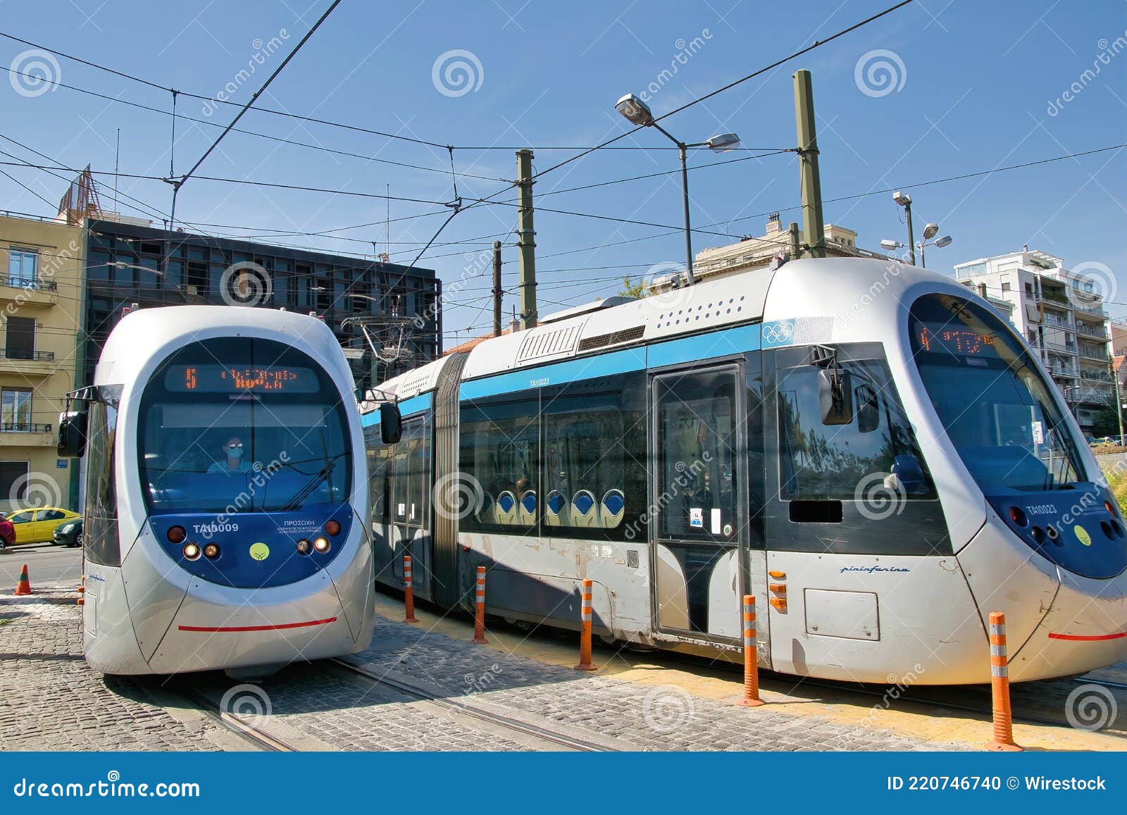 The Modern Tram Network of Athens, Athens, Greece. 5-12-2021 Editorial ...