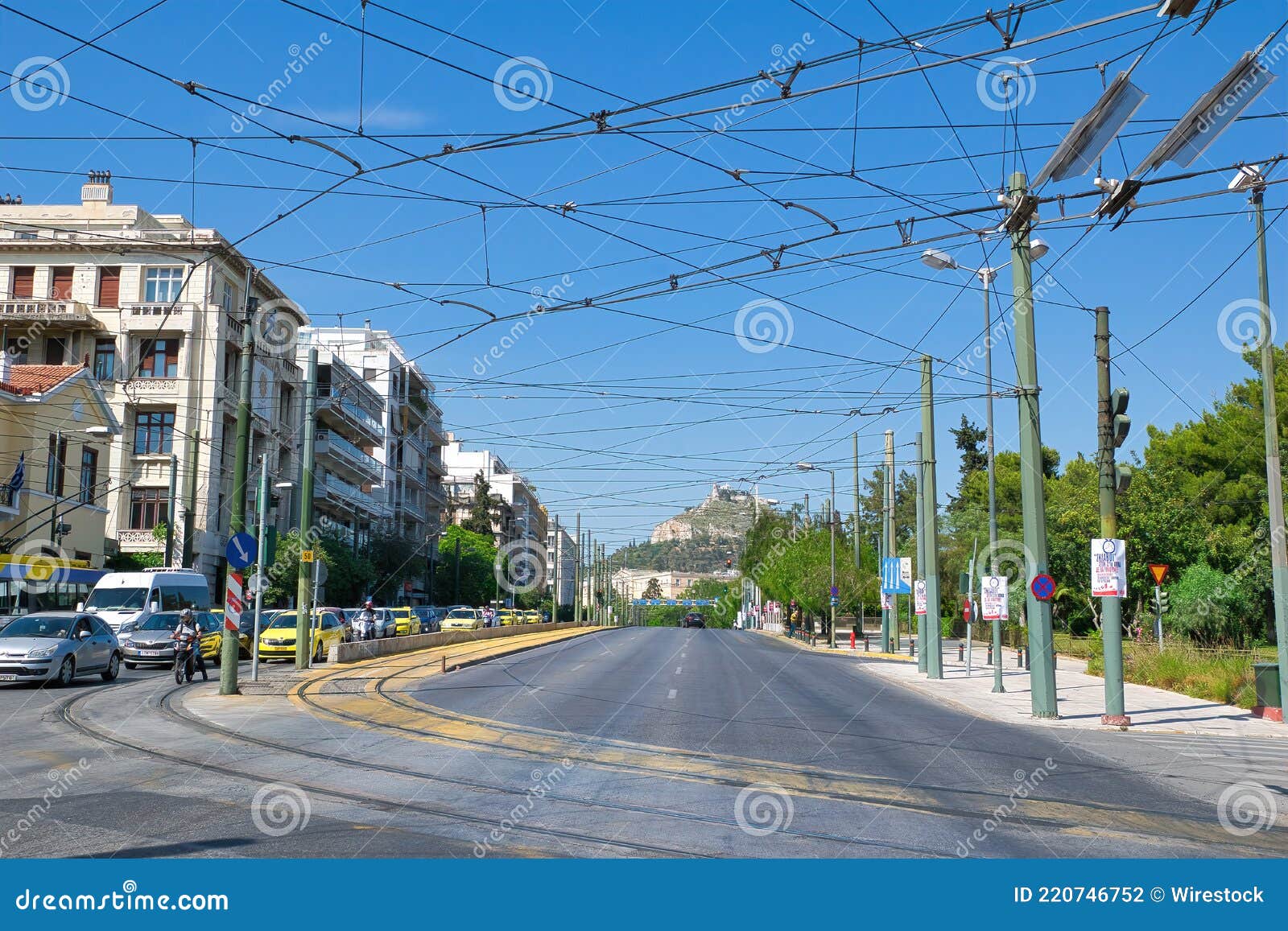The Modern Tram Network of Athens, Athens, Greece. 5-12-2021 Editorial ...