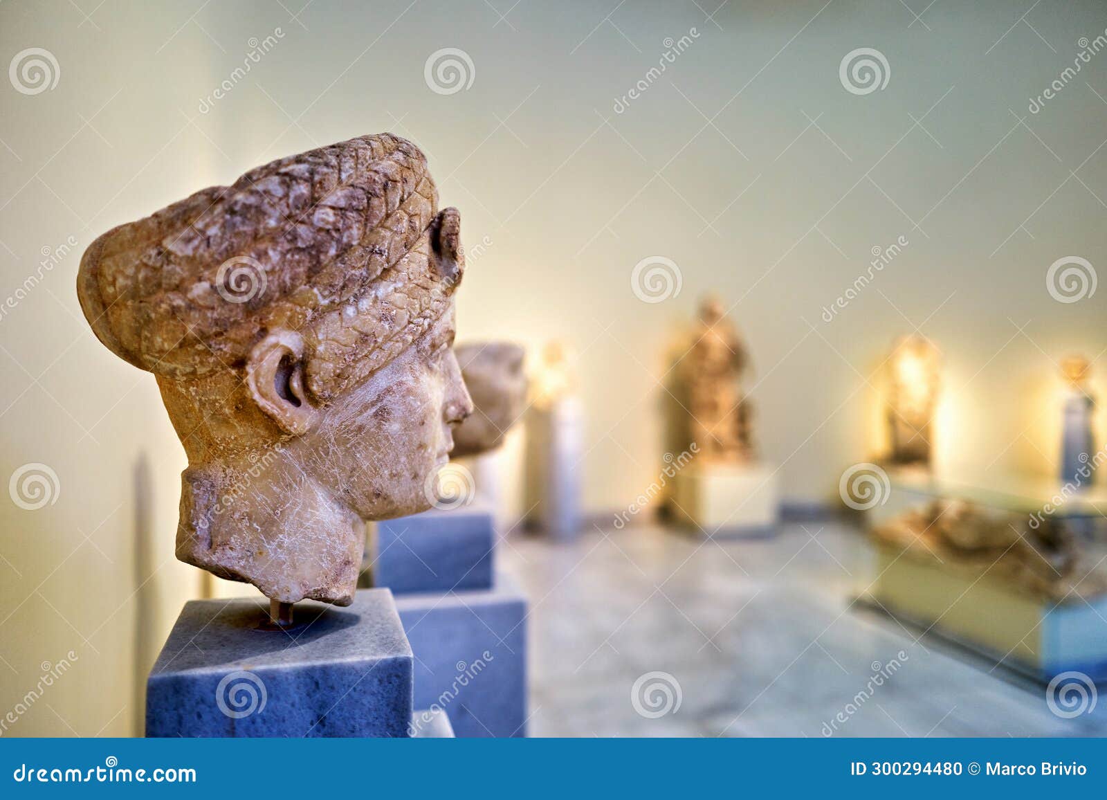 Athens Greece. the National Archaeological Museum Editorial Image ...