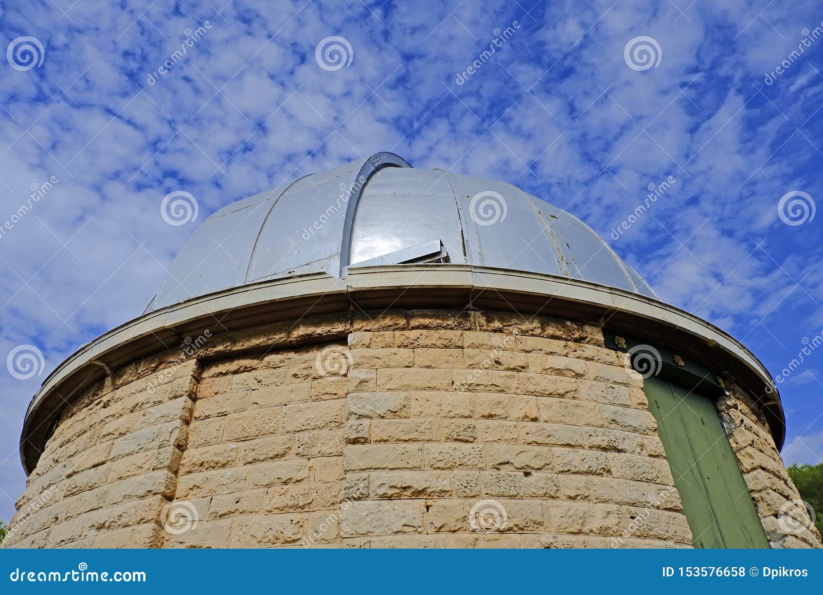 Athens Greece, the National Observatory Classical Building Dome ...