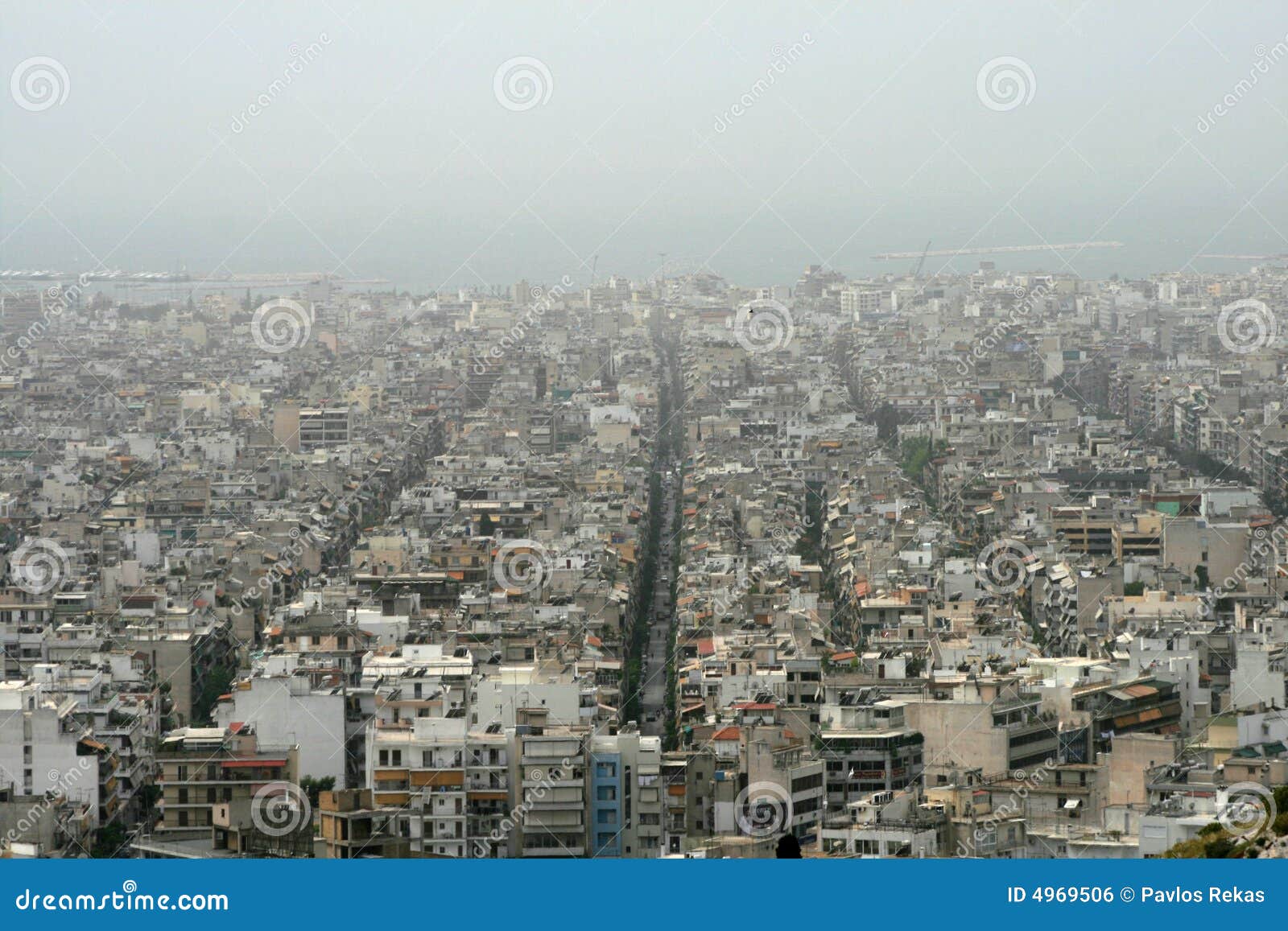Athens, Greece - Sahara Dust Covers the City Editorial Photo - Image of ...