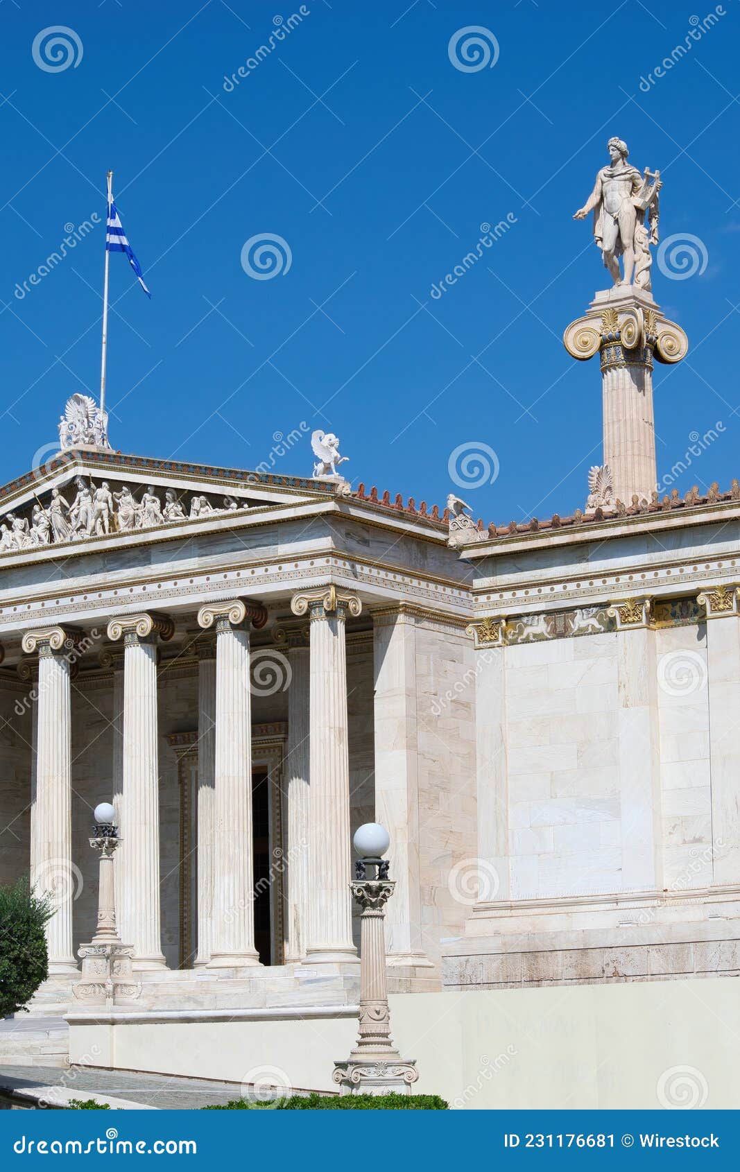 Magnificent Columns Of Ionic Style, And Elements Of Neoclassical ...