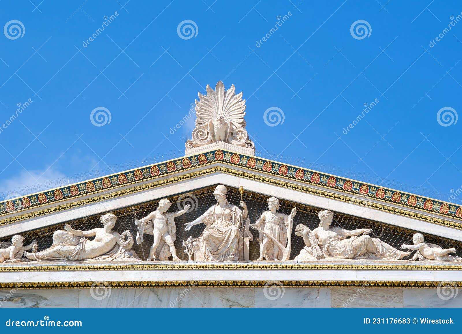 Magnificent Columns of Ionic Style, and Elements of Neoclassical ...