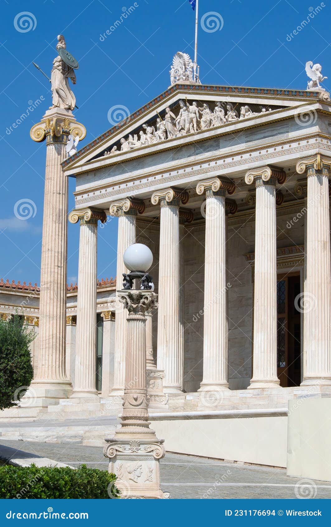 Magnificent Columns of Ionic Style, and Elements of Neoclassical ...