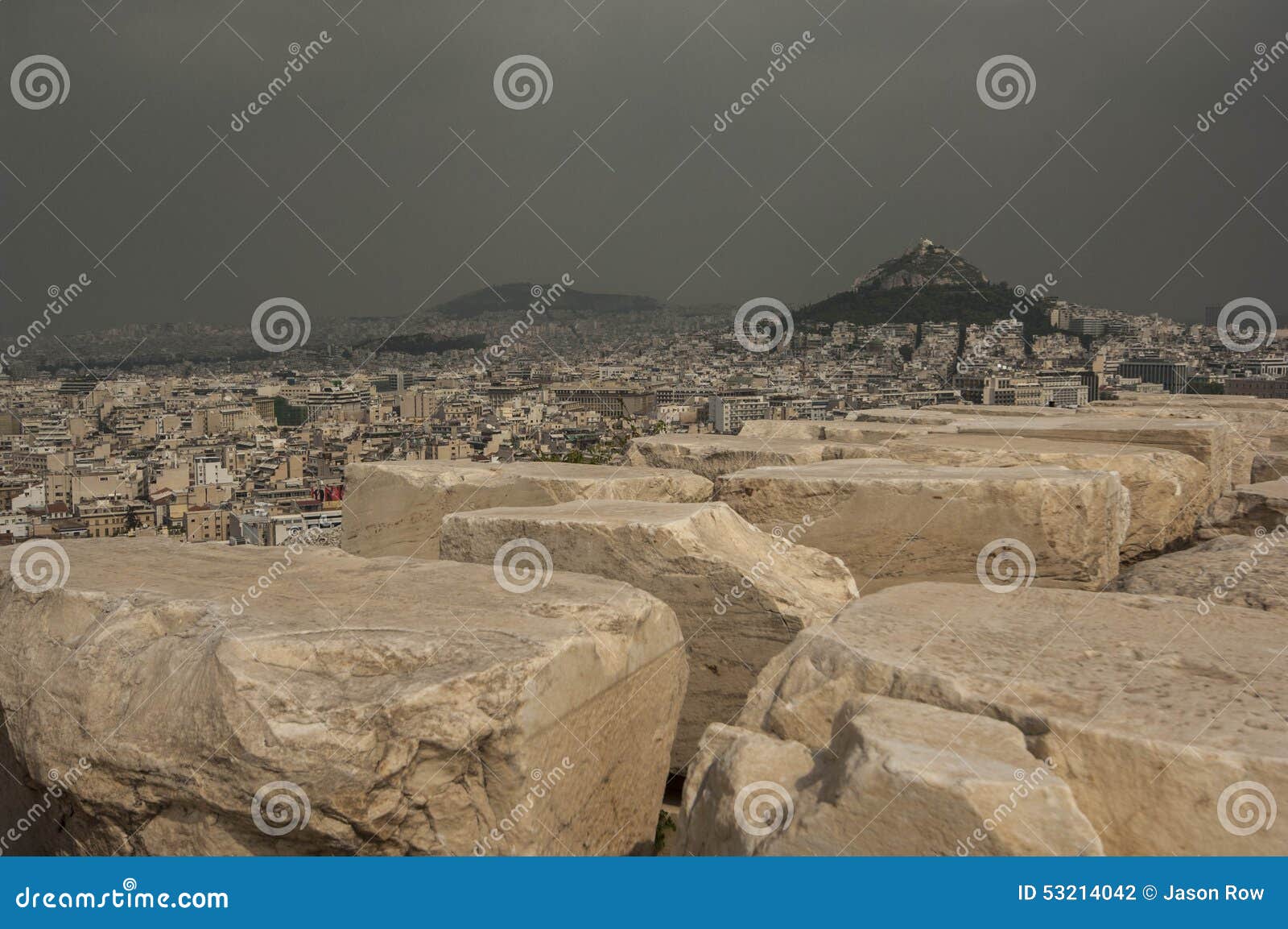 ATHENS/GREECE- View Over Athens from Acropolis Editorial Photography ...