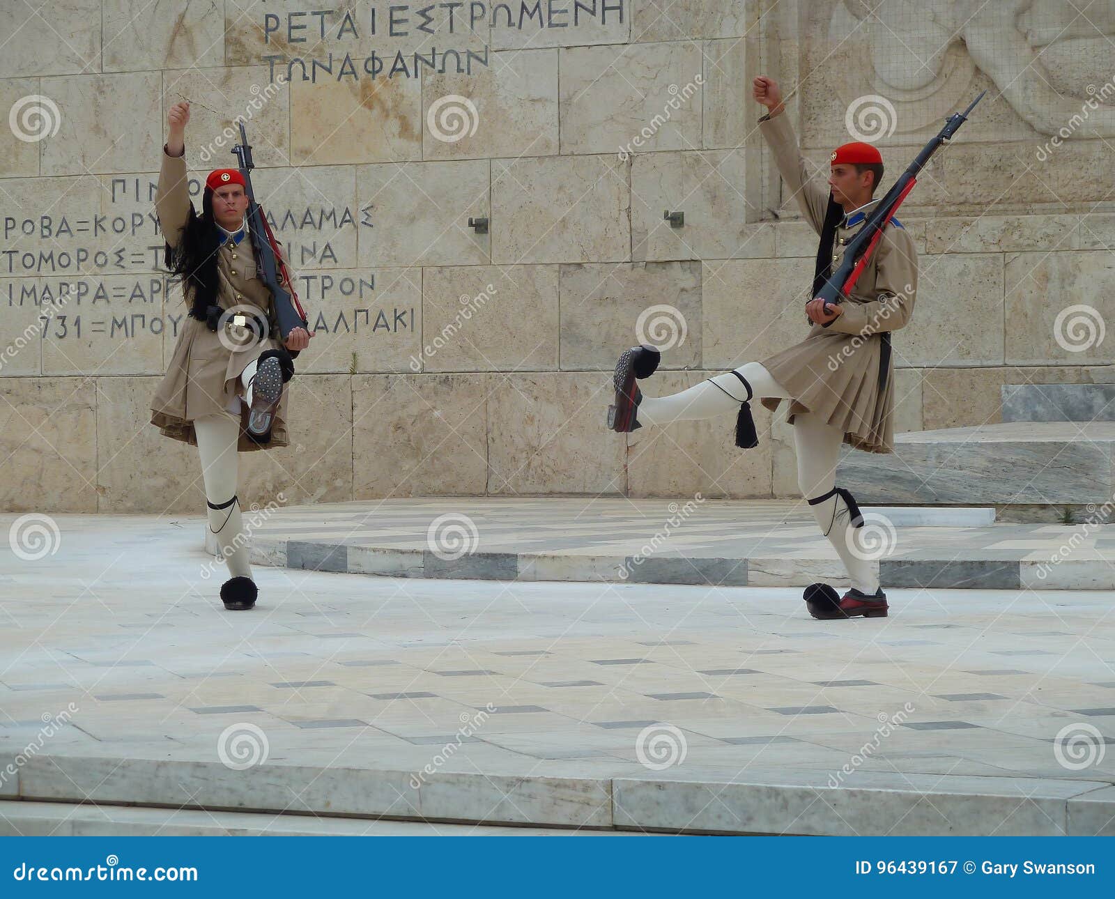 Athens High-stepping Changing of the Guard Editorial Photography ...