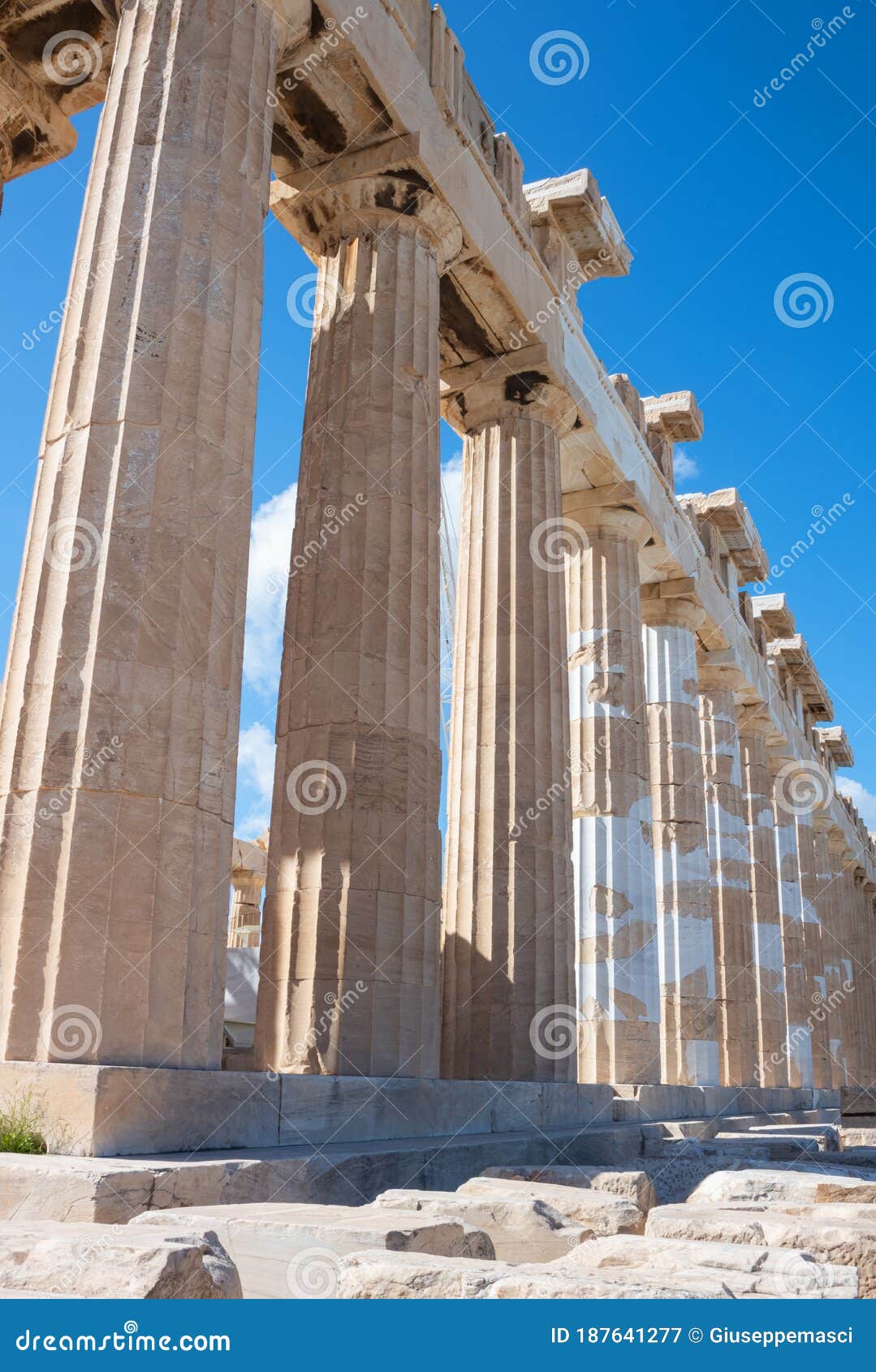 Athens and Its Historical Monuments Stock Image - Image of acropolis ...