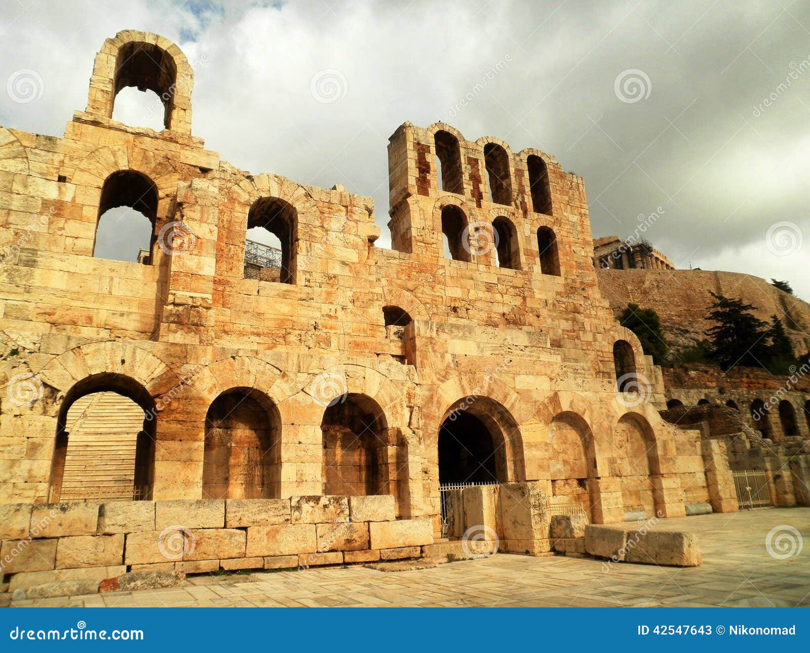 Athens Ruins Greece stock image. Image of ruins, abandoned - 42547643