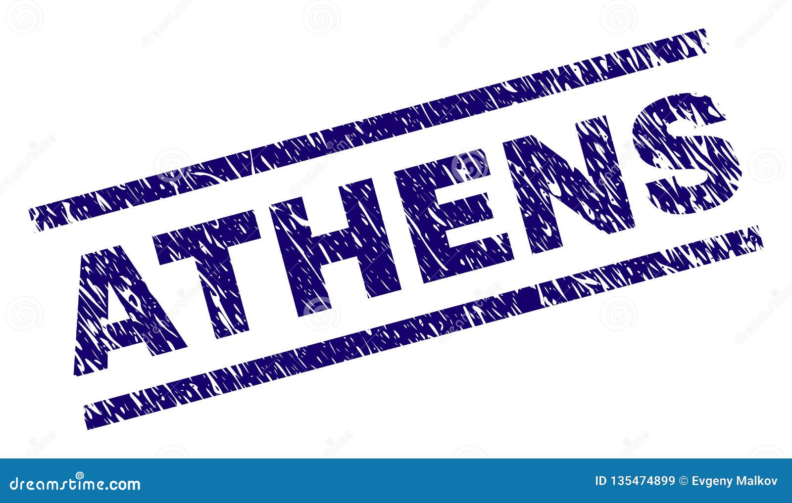 Scratched Textured ATHENS Stamp Seal Stock Vector - Illustration of ...