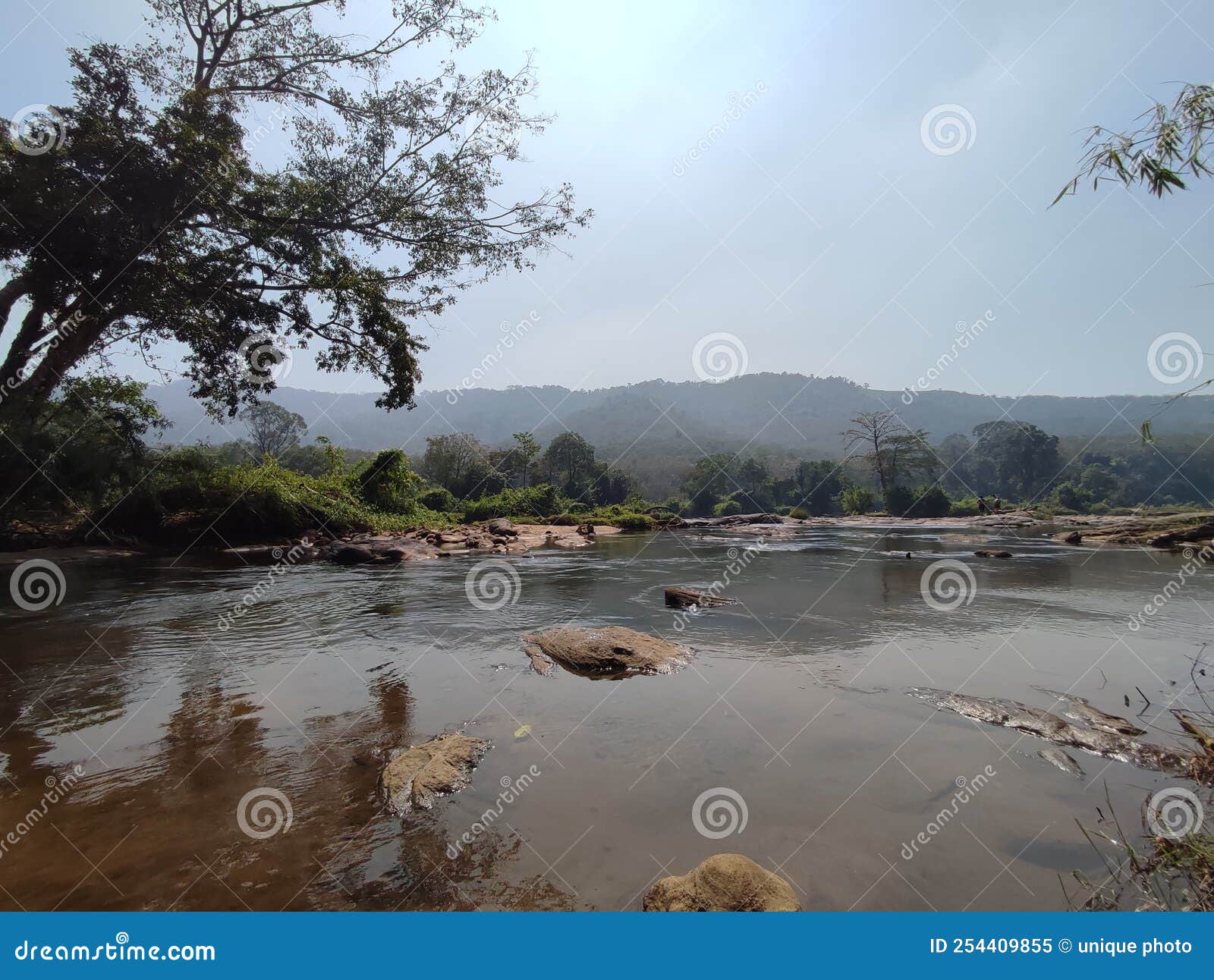 Athirapally water falls stock image. Image of shore - 254409855