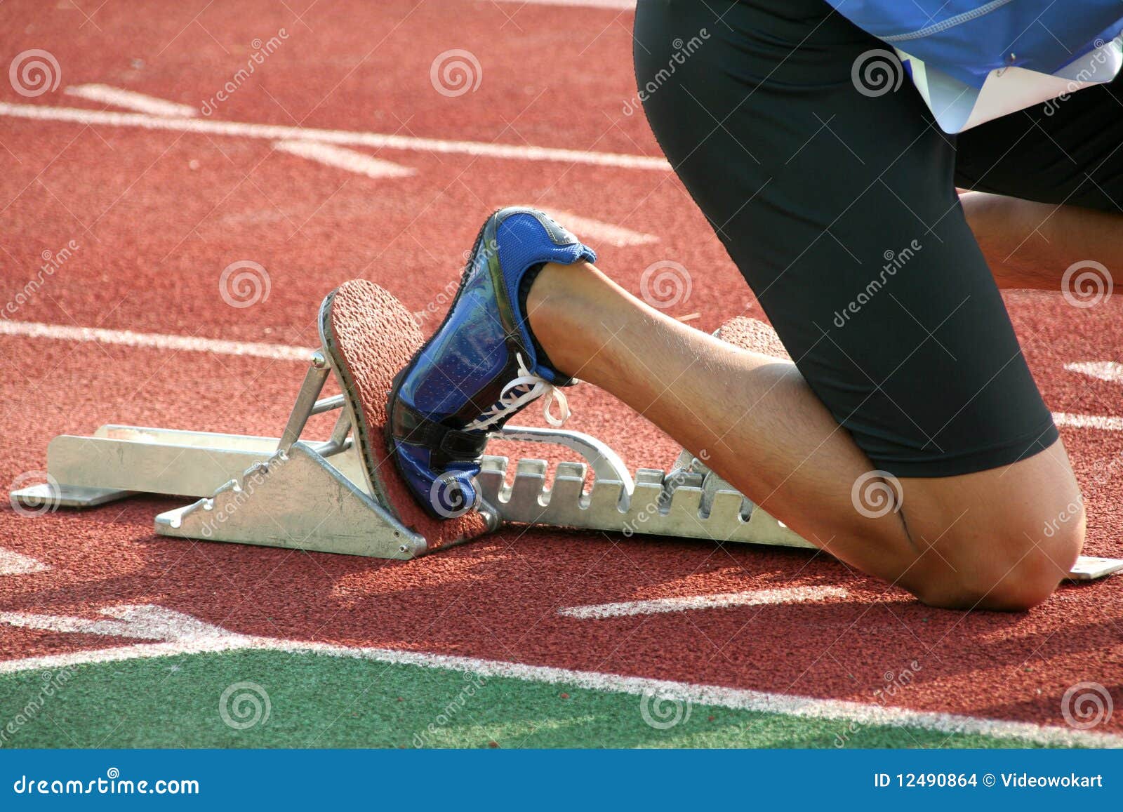 Athlete stock photo. Image of strength, concept, start - 12490864