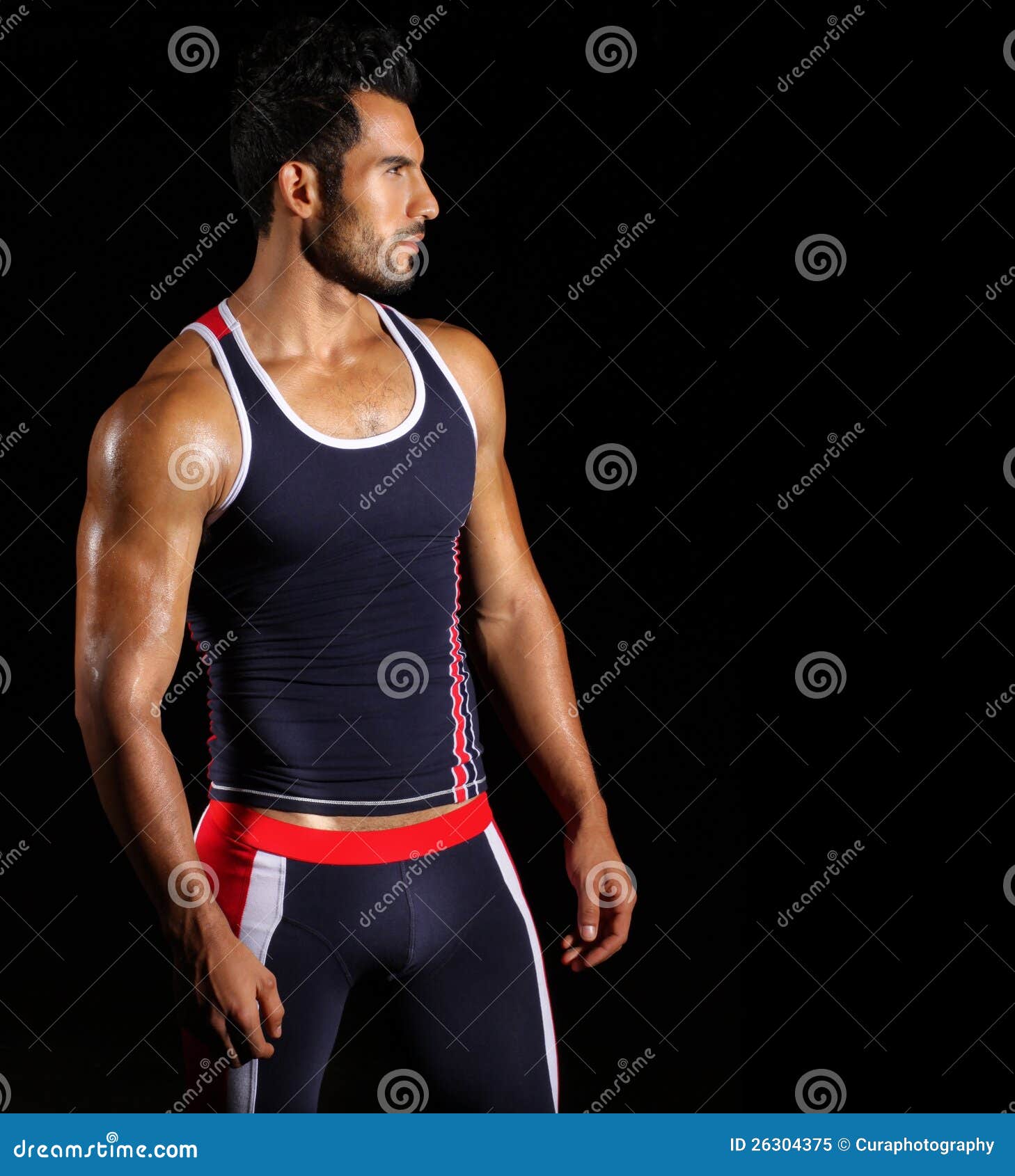 Athlete stock image. Image of model, copy, fitness, athletic - 26304375