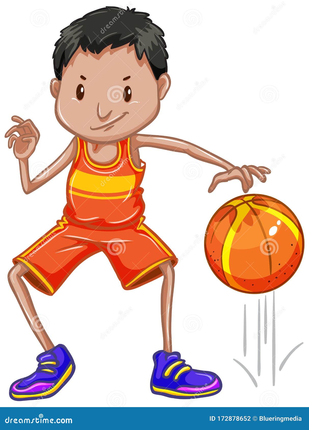 Bouncing Ball Cartoon Vector | CartoonDealer.com #24172085