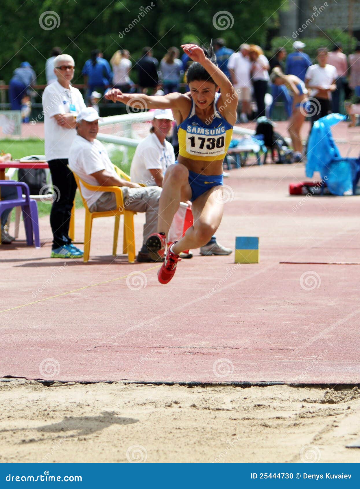 Athlete Compete in Triple Jump Editorial Image - Image of athlete ...