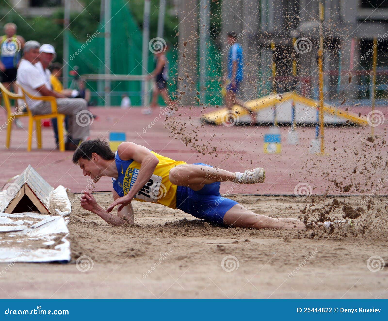 Athlete Compete in Triple Jump Editorial Photography - Image of ...