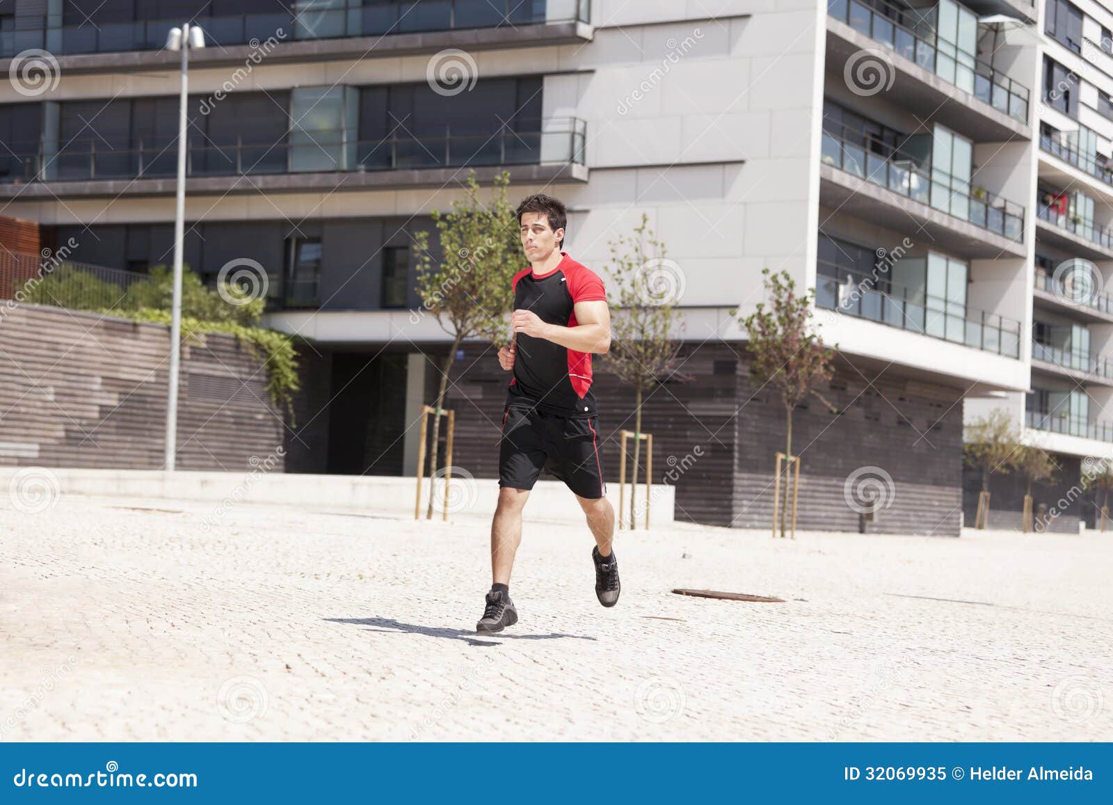 Athlete male running stock image. Image of adult, competition - 32069935