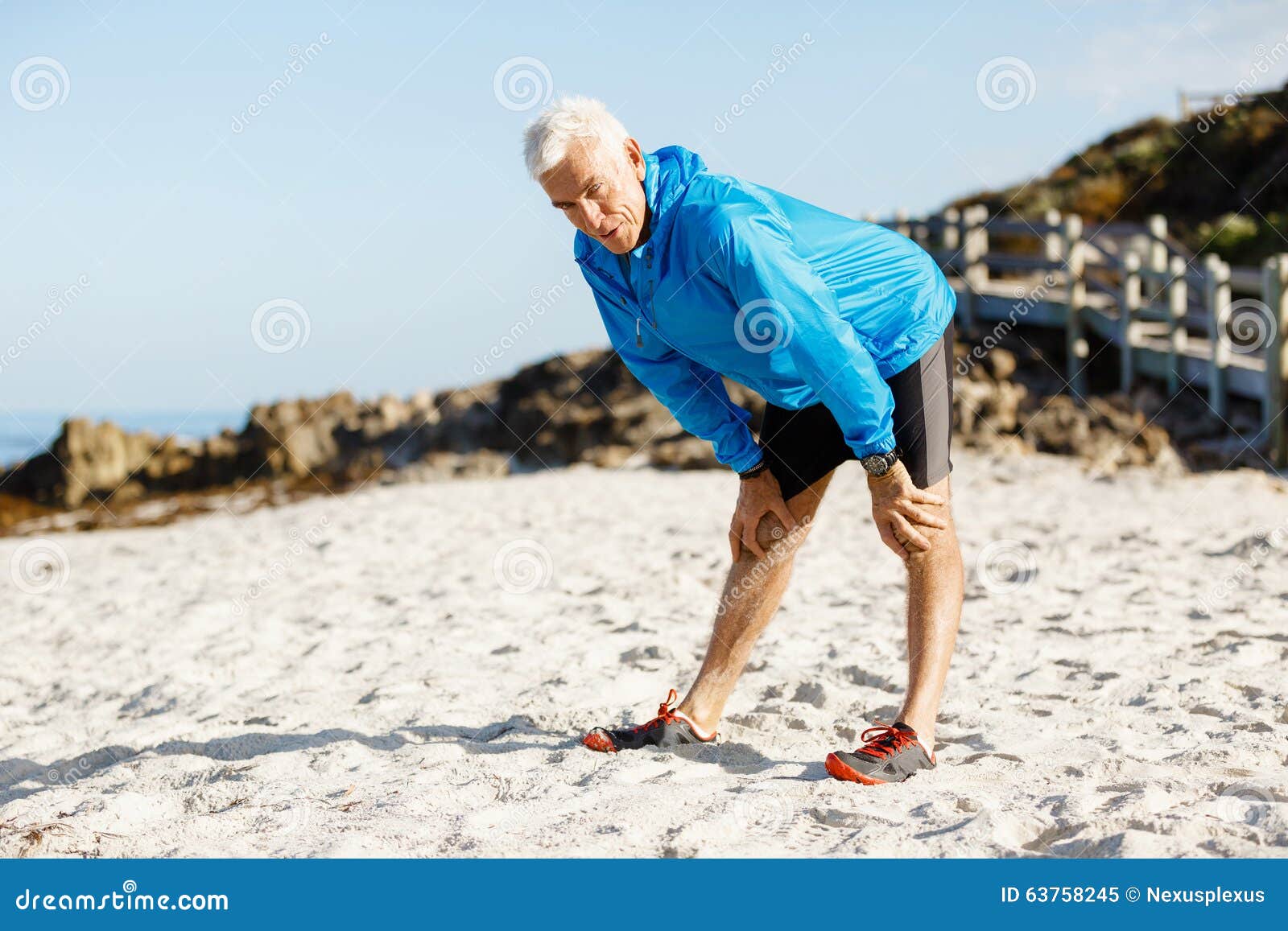 Athlete Man Tired after Long Running Stock Image - Image of exhausting ...