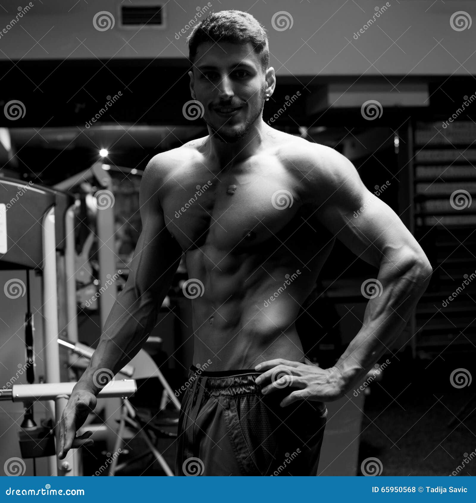 Athlete man stock photo. Image of equipment, exercising - 65950568