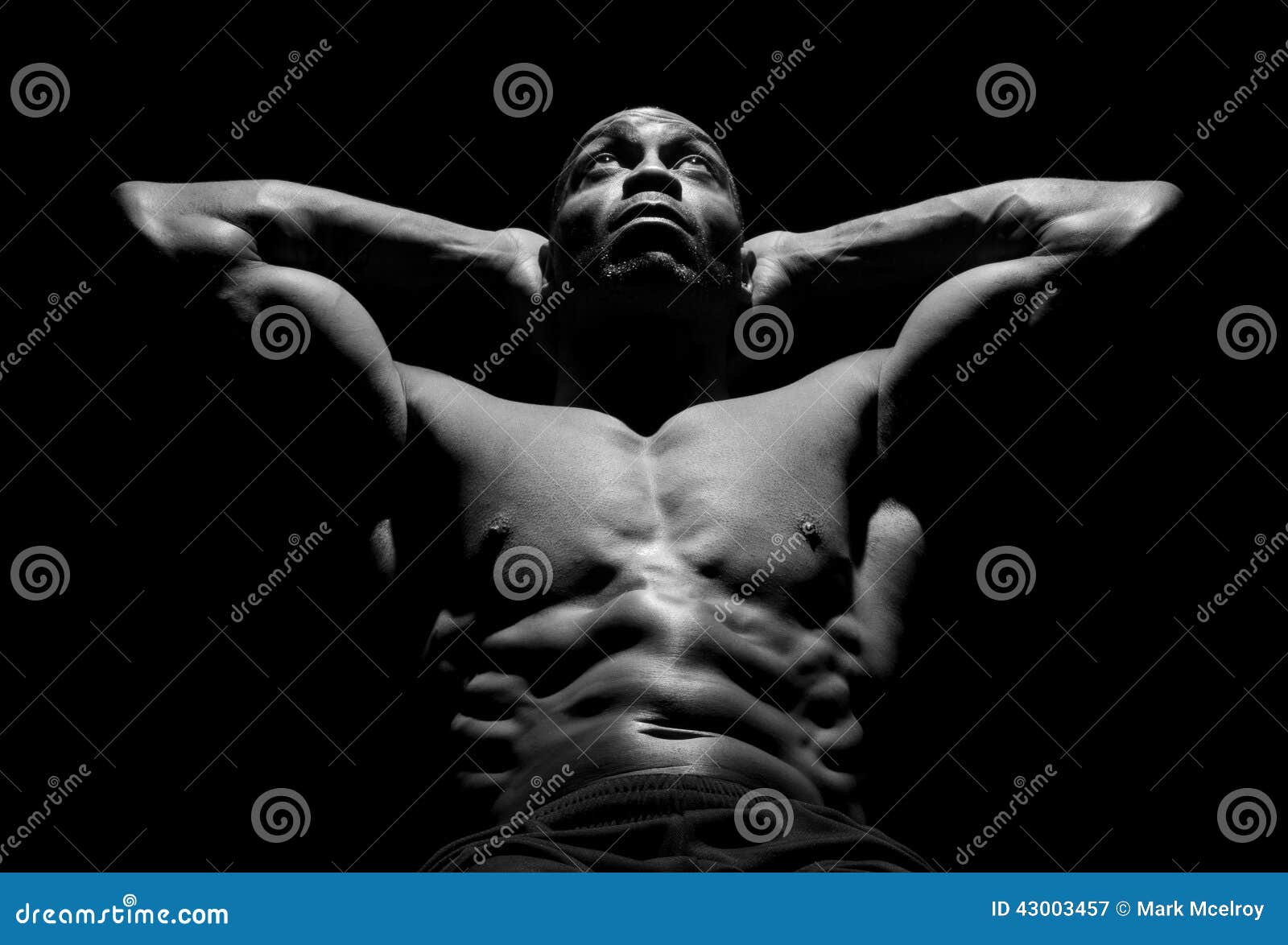 Athlete showing his abs stock image. Image of sport, kettle - 43003457
