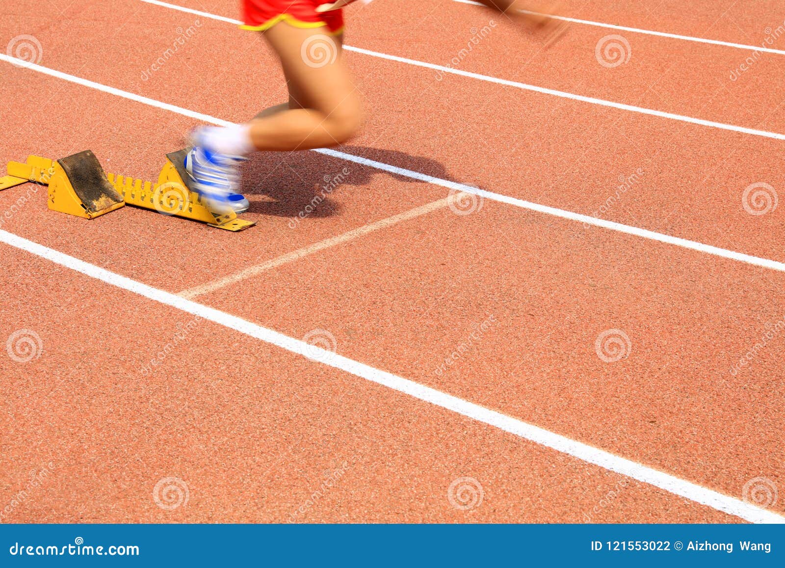 The athlete sprint start stock photo. Image of athlete - 121553022