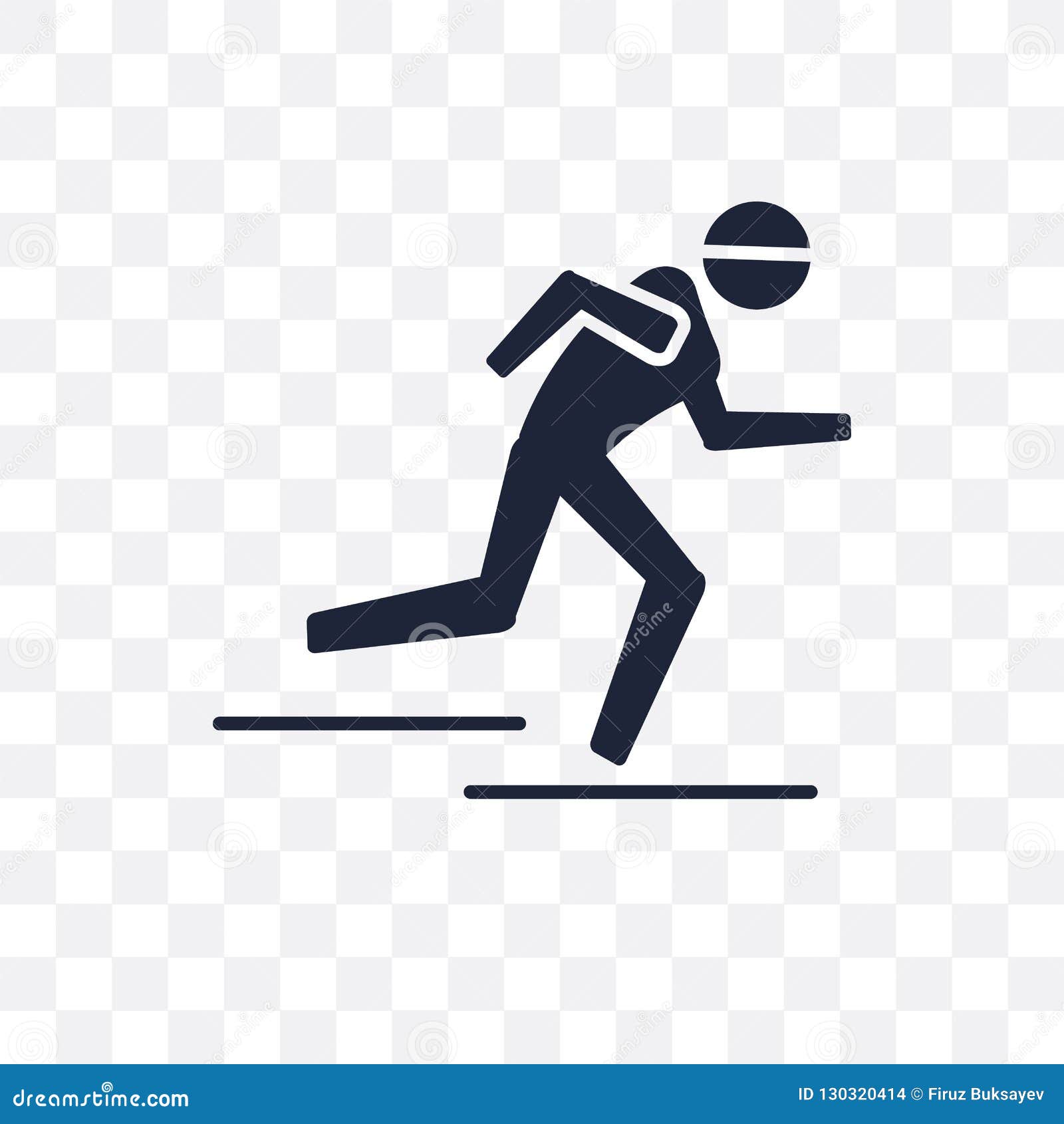 Athlete Transparent Icon. Athlete Symbol Design from Professions Stock ...
