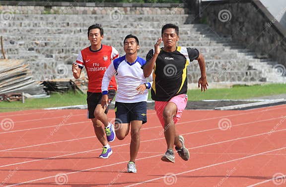 Athletes editorial photo. Image of people, city, java - 49779361