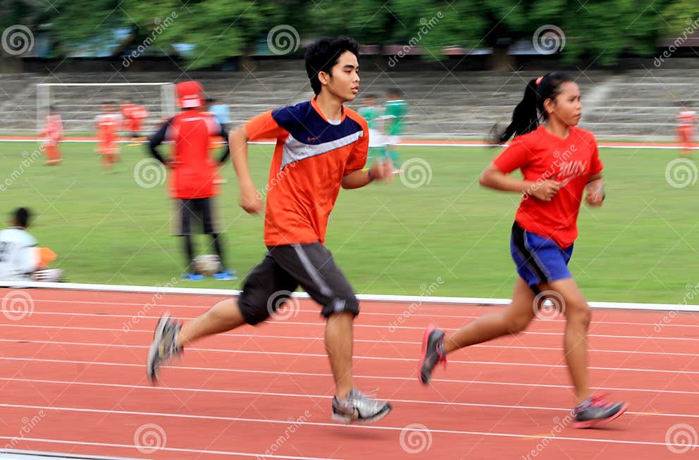 Athletes editorial stock image. Image of java, city, sport - 49574774