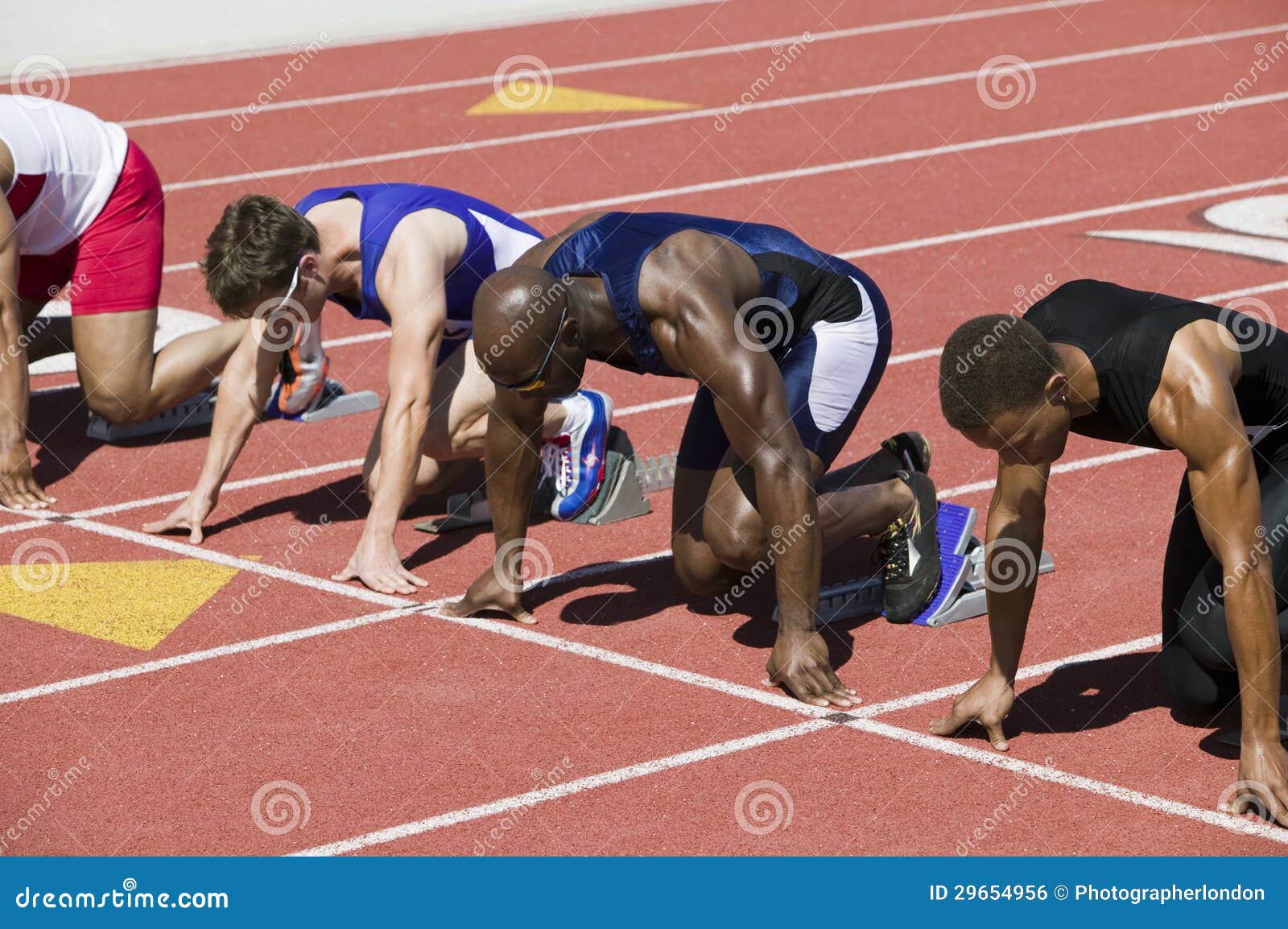 Running Race Start Line