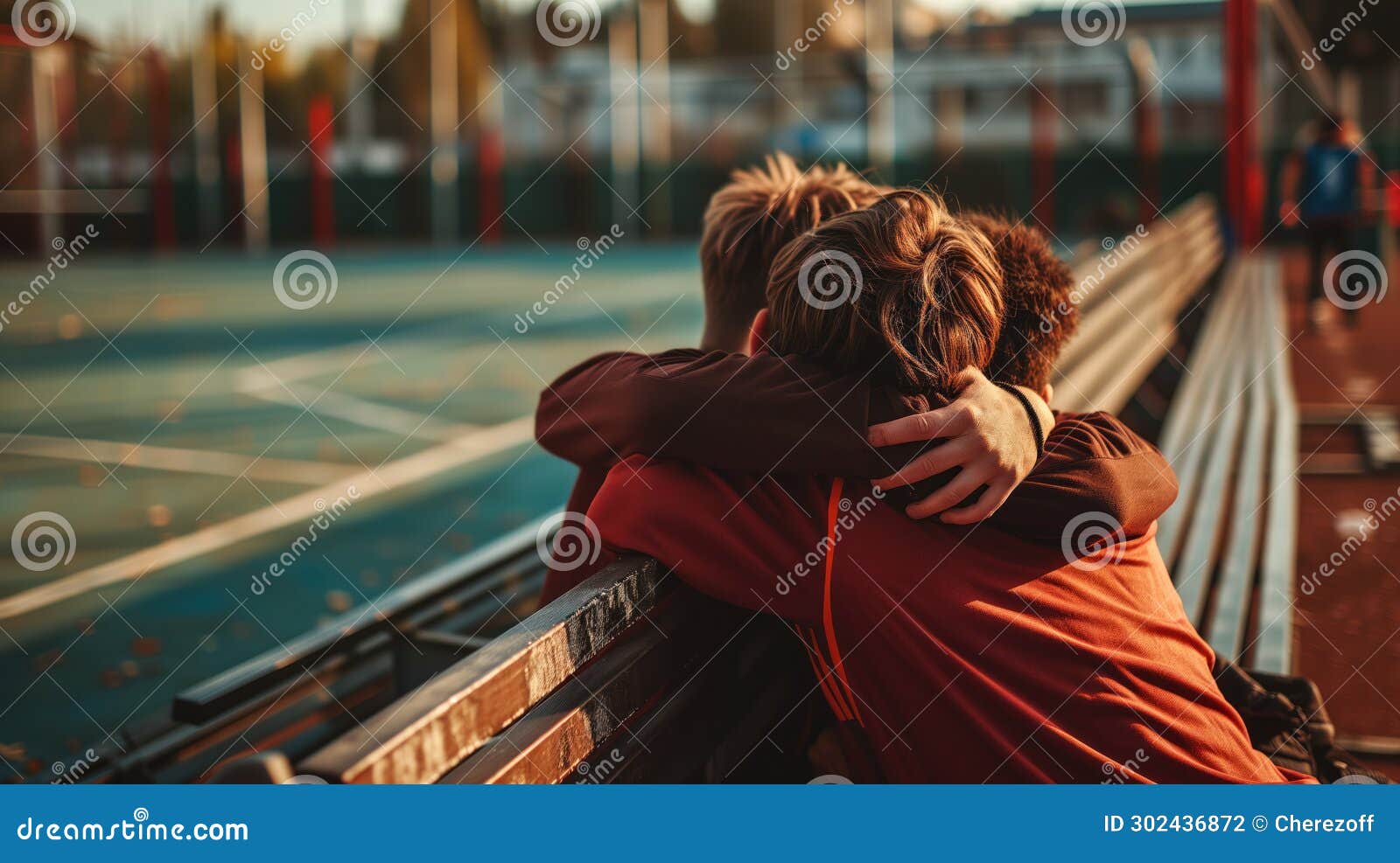 The Athletes are Upset by the Defeat Stock Photo - Image of basketball ...