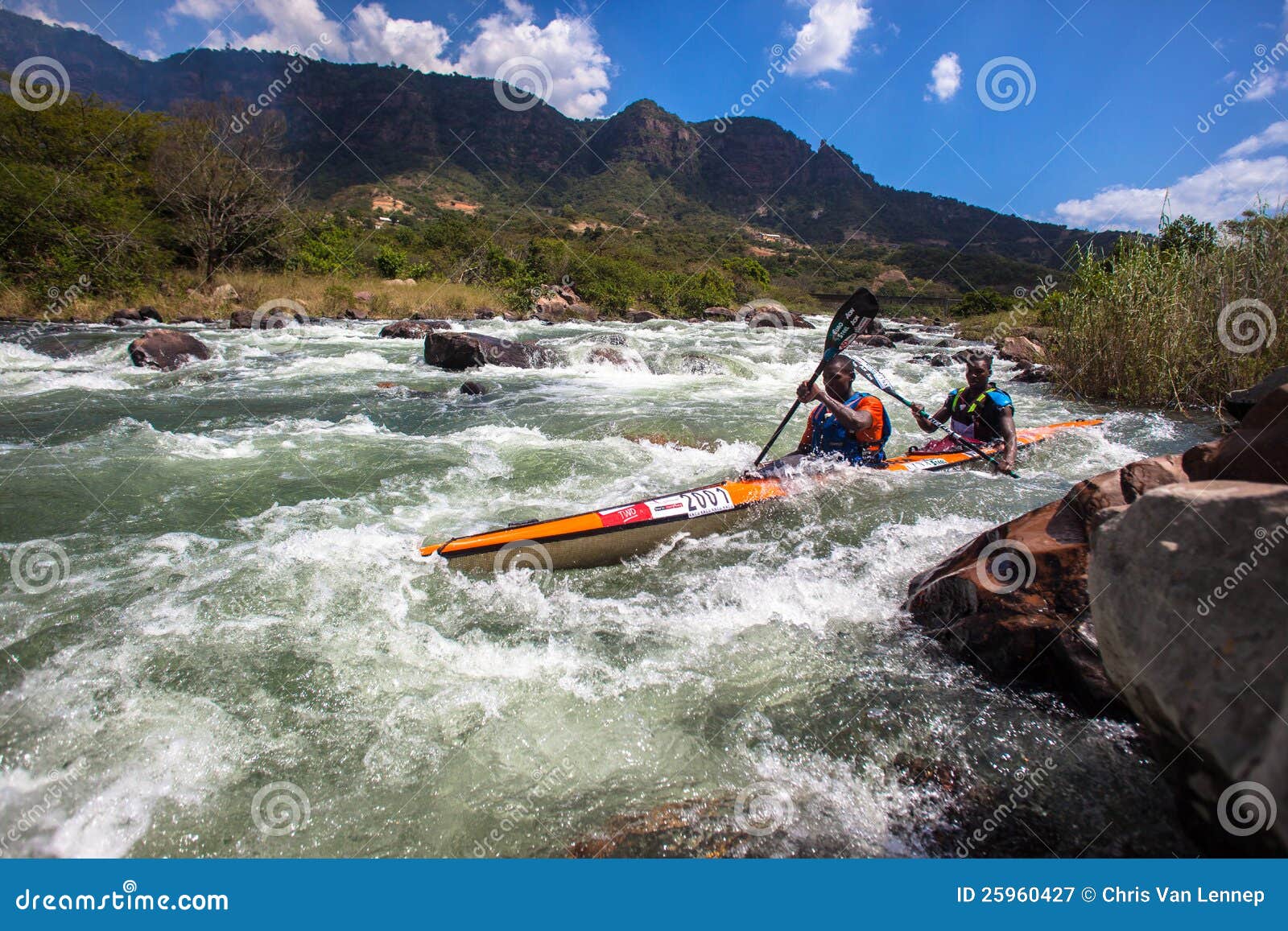 Athletes Water Rapids Canoe Race Editorial Photography - Image of race ...