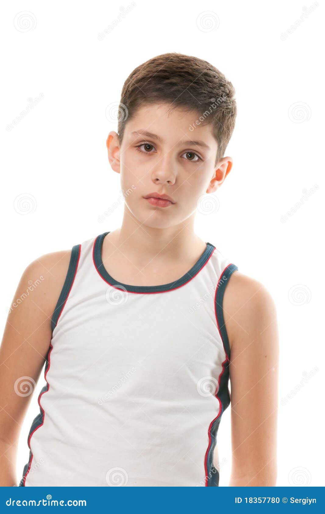 Athletic Handsome Man Fitness-model Showing Six Pack Abs. Isolated On ...