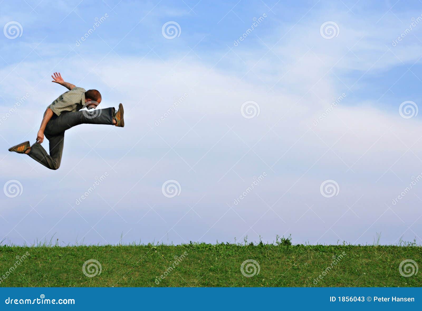 Athletic jump stock image. Image of carefree, action, excited - 1856043