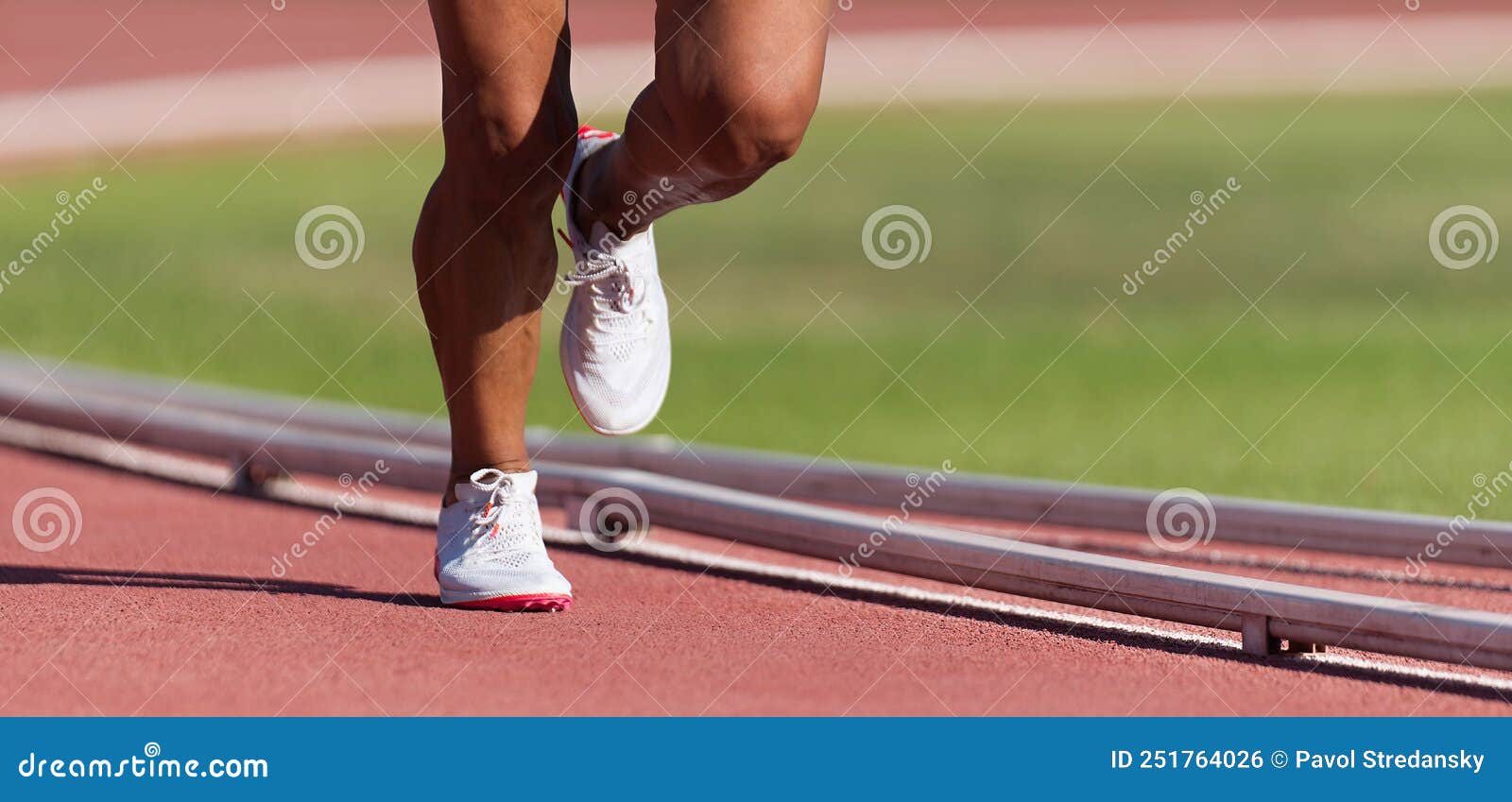 Athletic Man Running on Track Stock Photo - Image of healthy, muscle ...