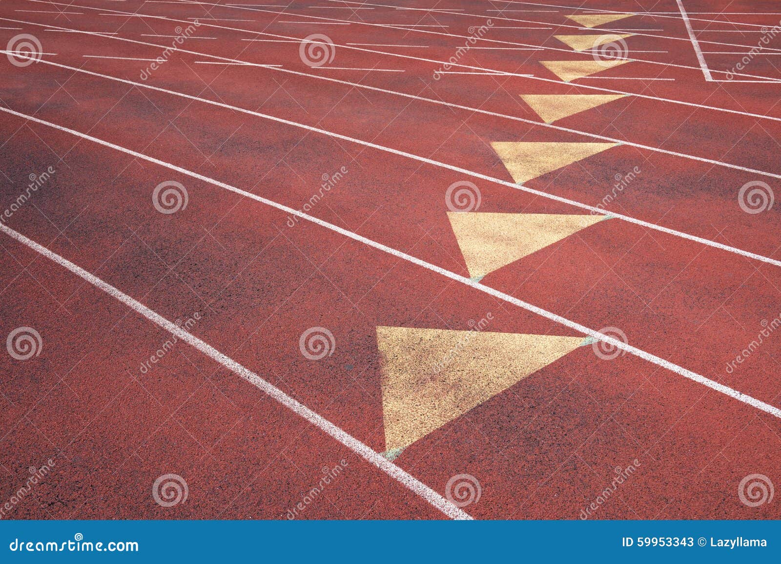 Athletic Running Track Close-Up Abstract Stock Image - Image of ...