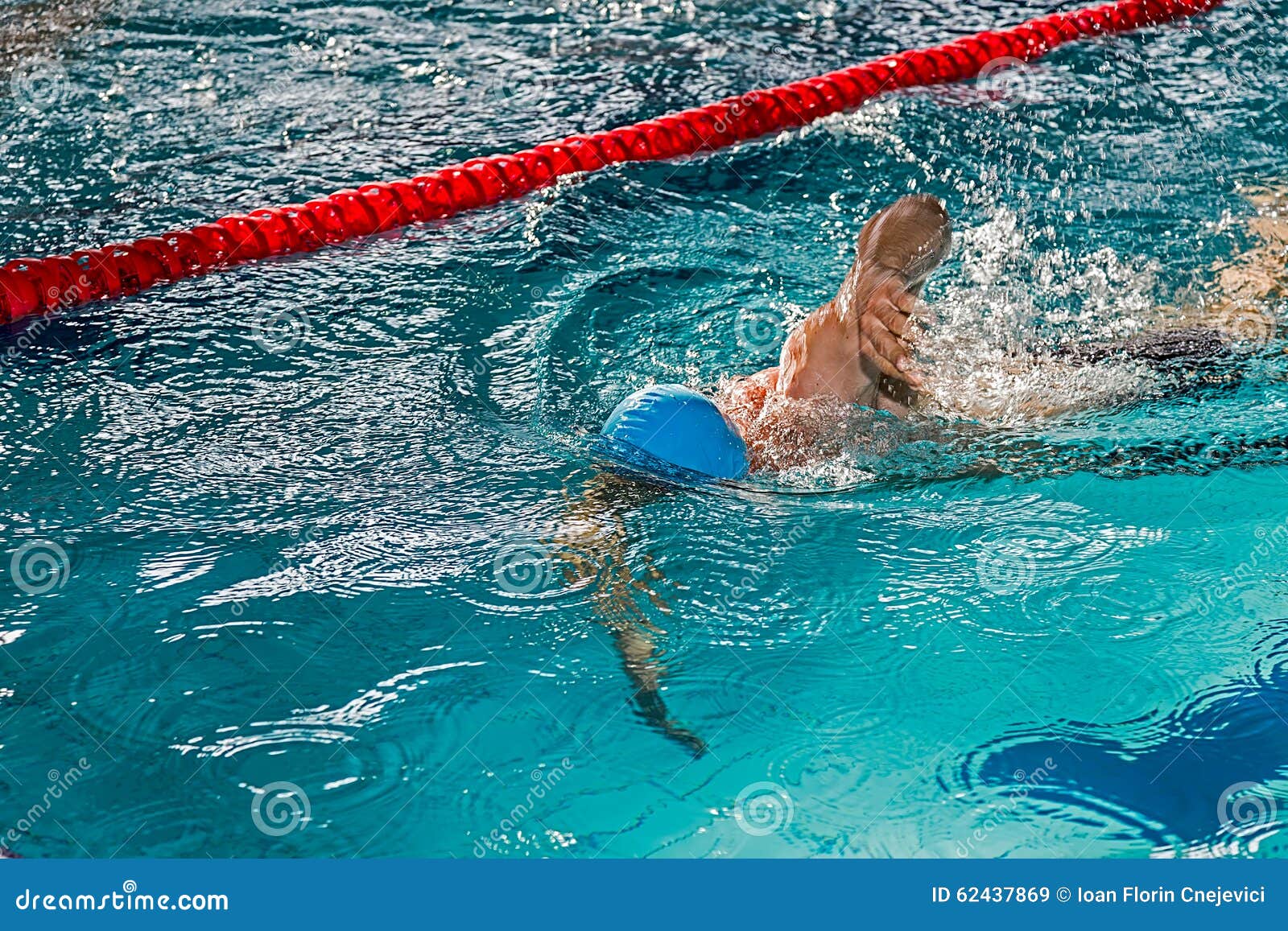 Athletic Swimmer in Action 4 Stock Image - Image of muscular, hardship ...