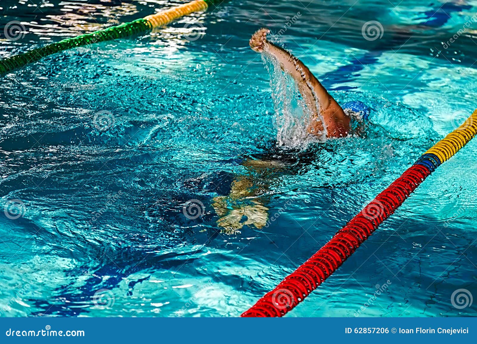 Athletic Swimmer in Action 9 Stock Photo - Image of lifestyle, fitness ...