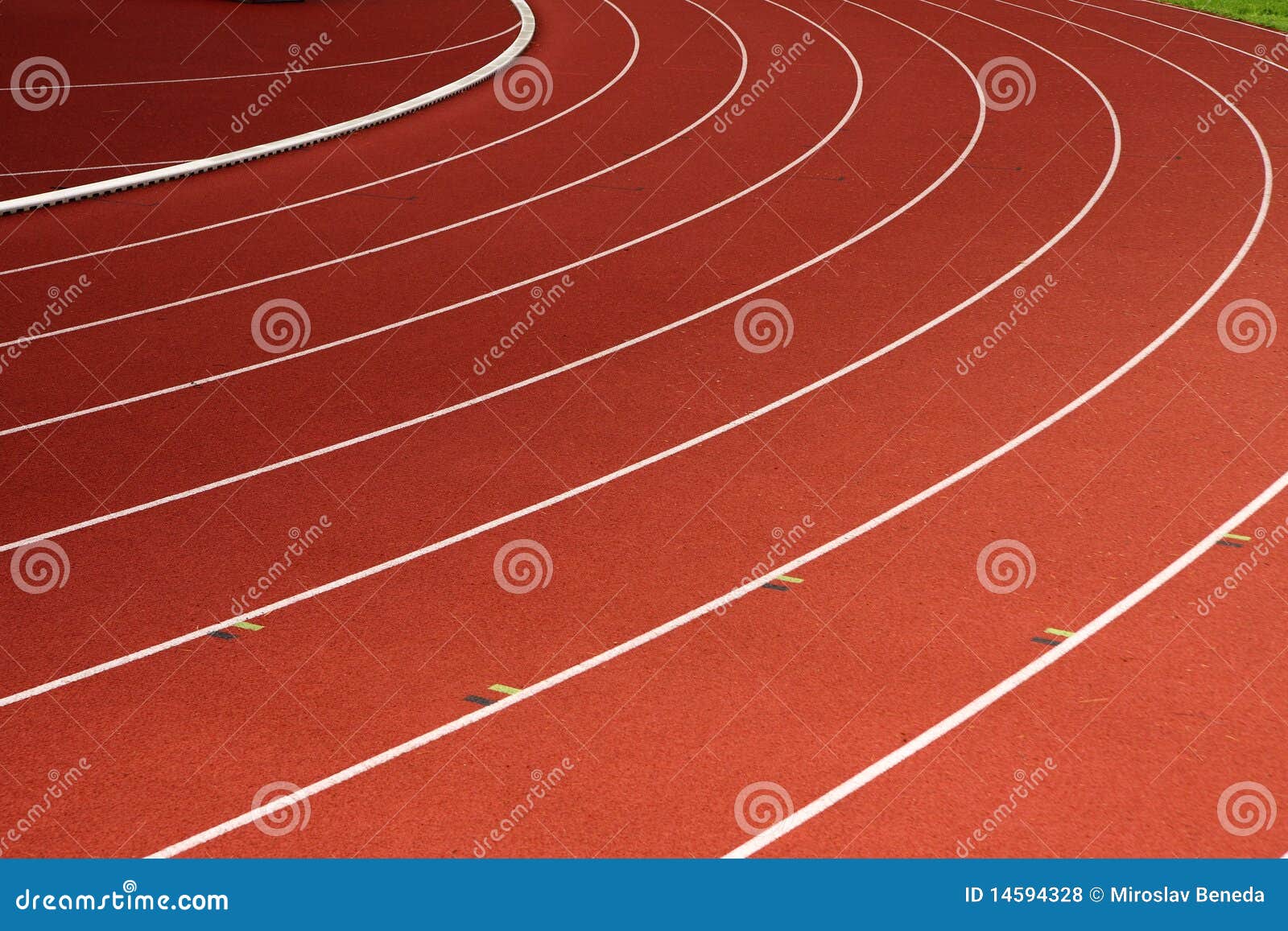 Athletic Track And Field Markings Royalty-Free Stock Photography ...