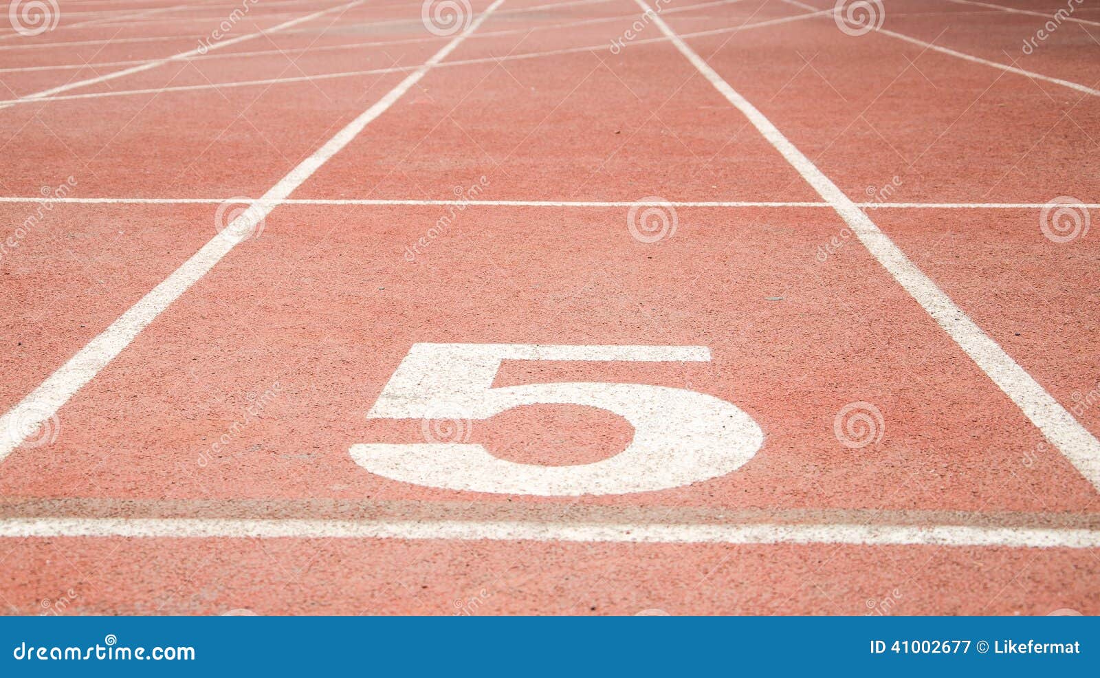 Athletic track stock image. Image of number, curves, marker - 41002677