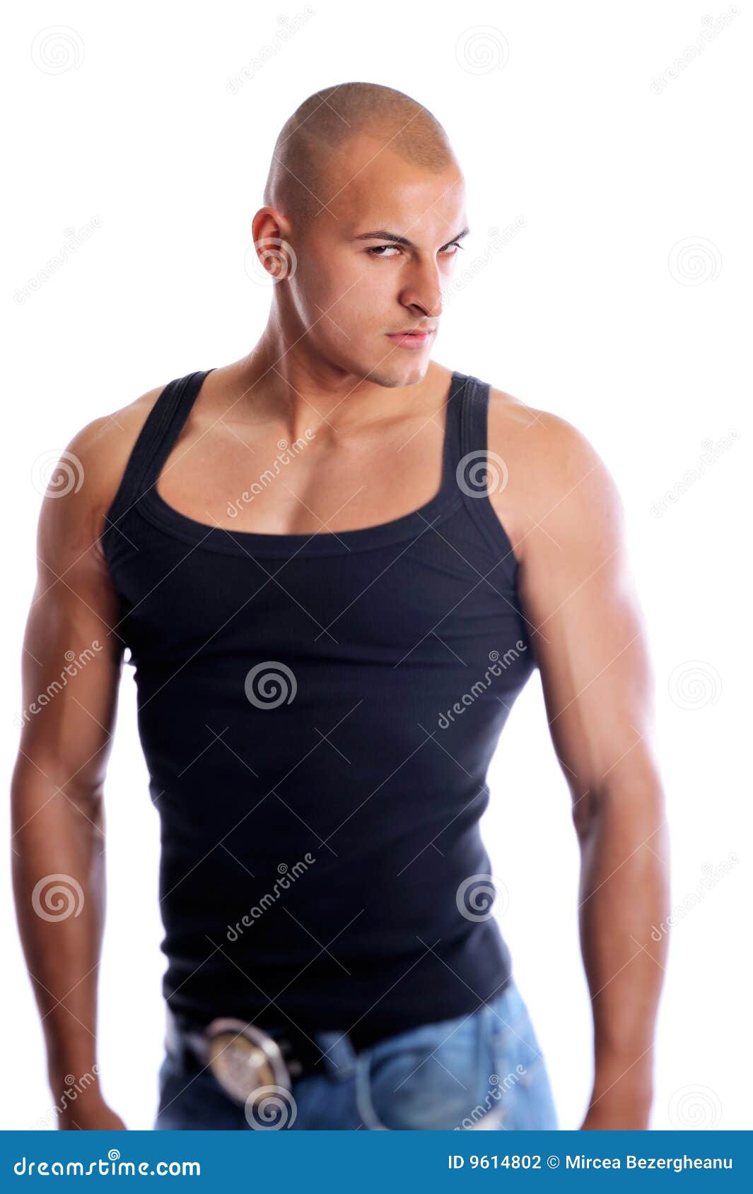Athletic young man stock photo. Image of body, adult, relaxed - 9614802