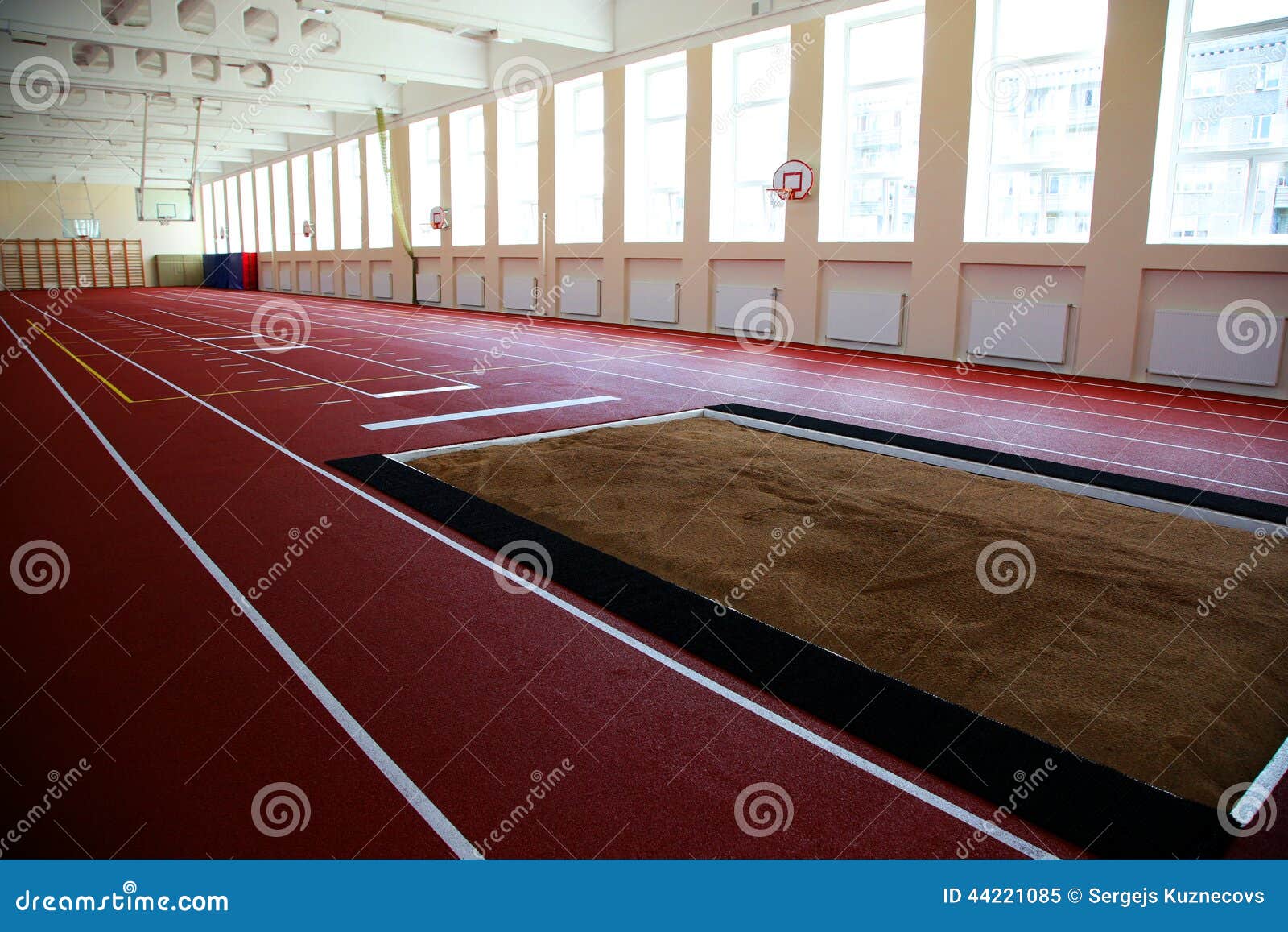 The athletics stock image. Image of sneakers, jump, hall - 44221085