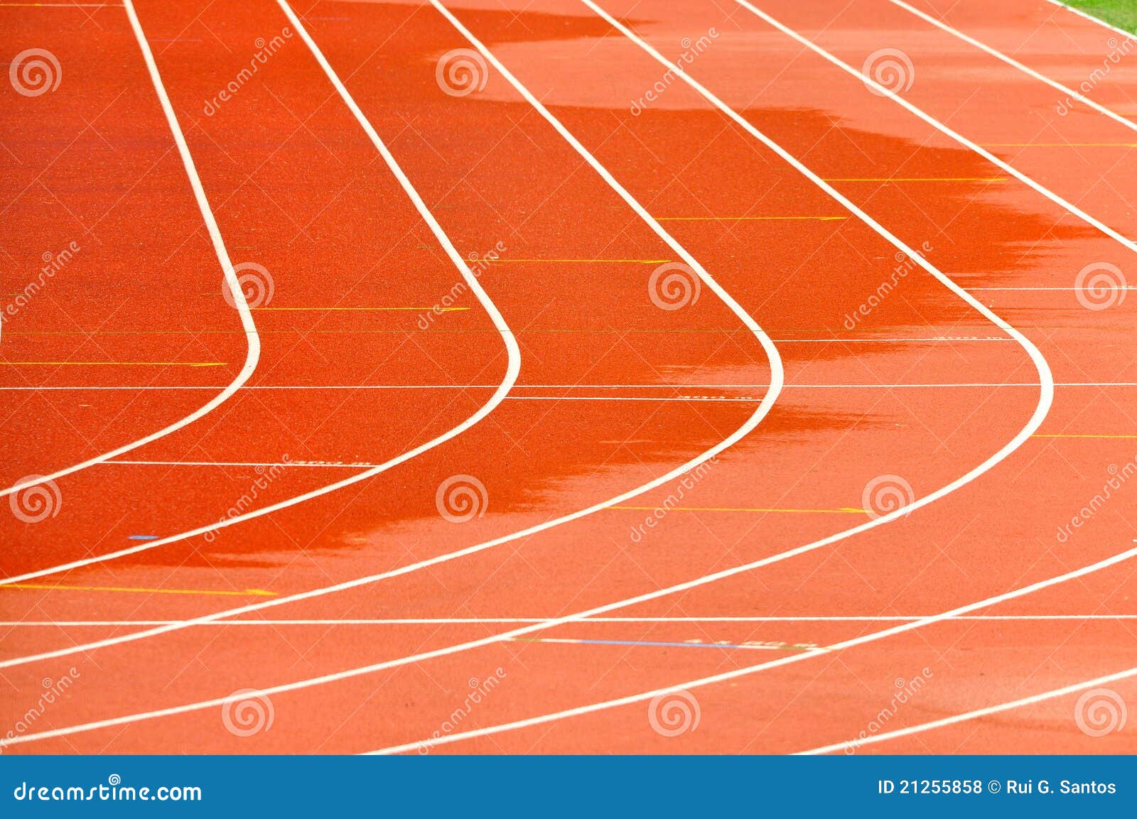 Athletics Running Track stock photo. Image of track, running - 21255858