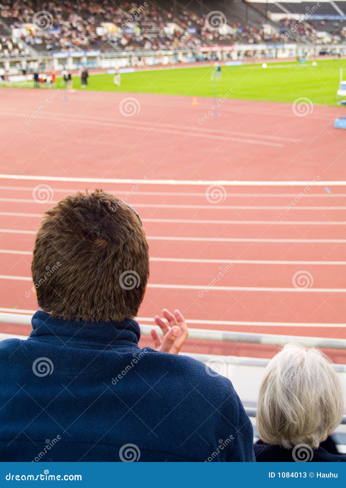 Athletics Spectator stock image. Image of spectators, field - 1084013