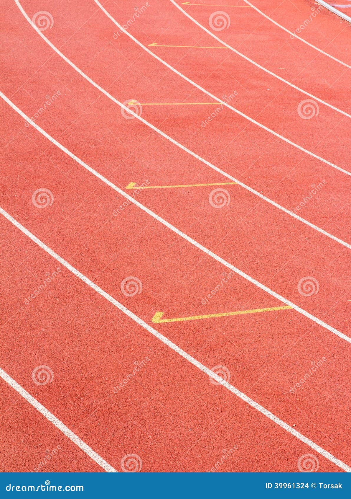 Athletics Stadium Running Track Stock Photo - Image of pattern, grass ...